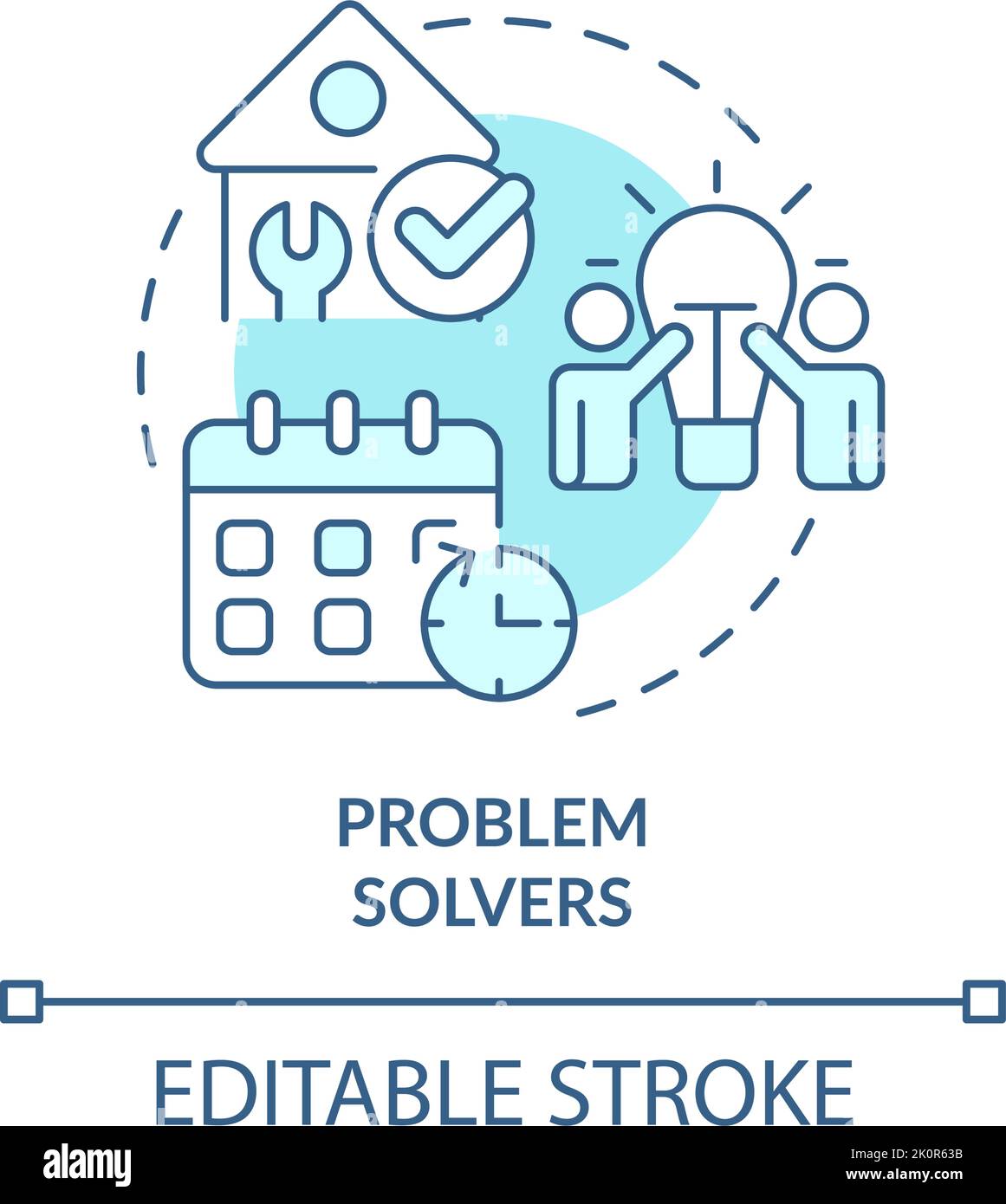 Problem solvers Stock Vector Images - Alamy