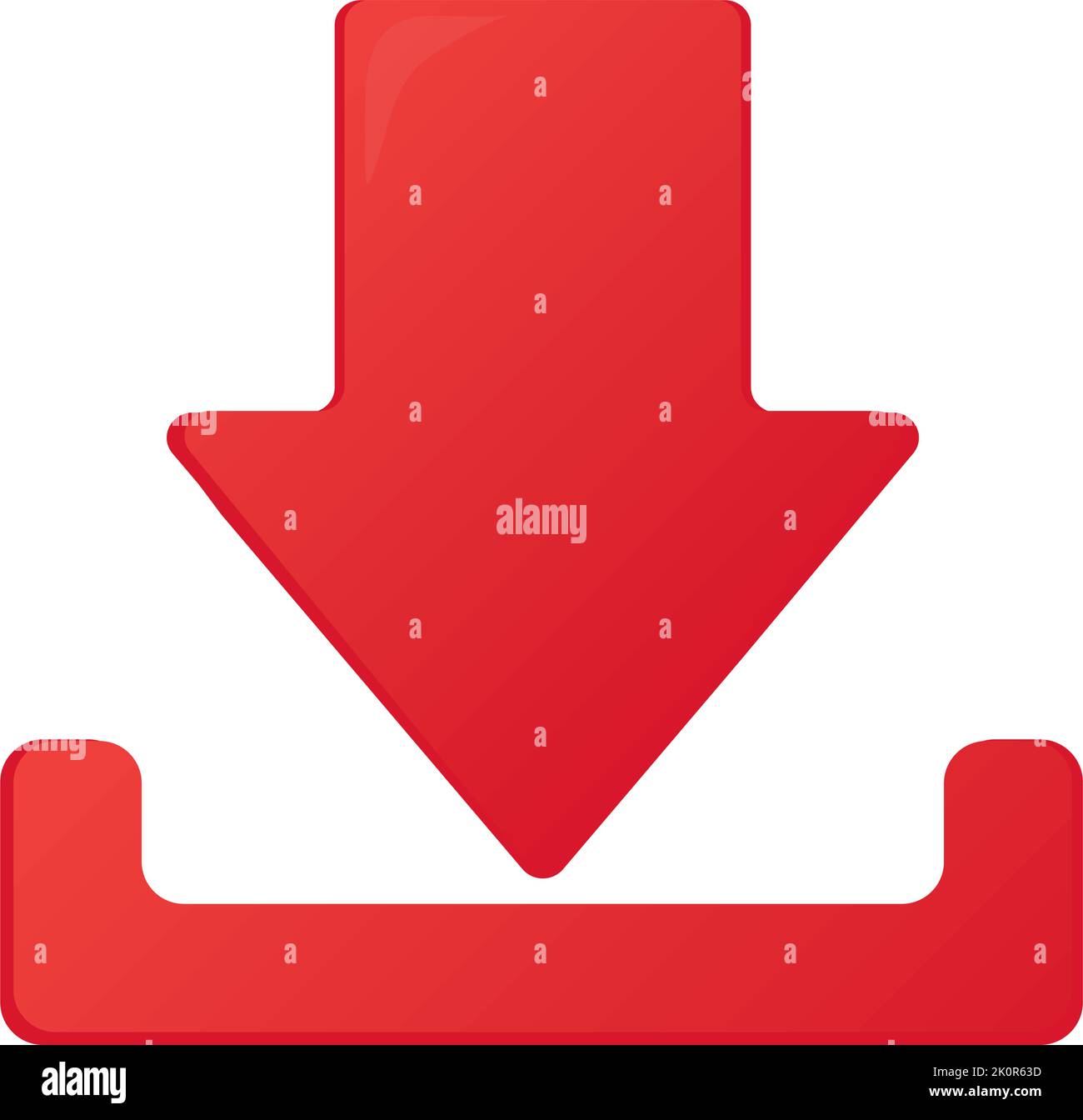 download arrow icon Stock Vector Image & Art - Alamy