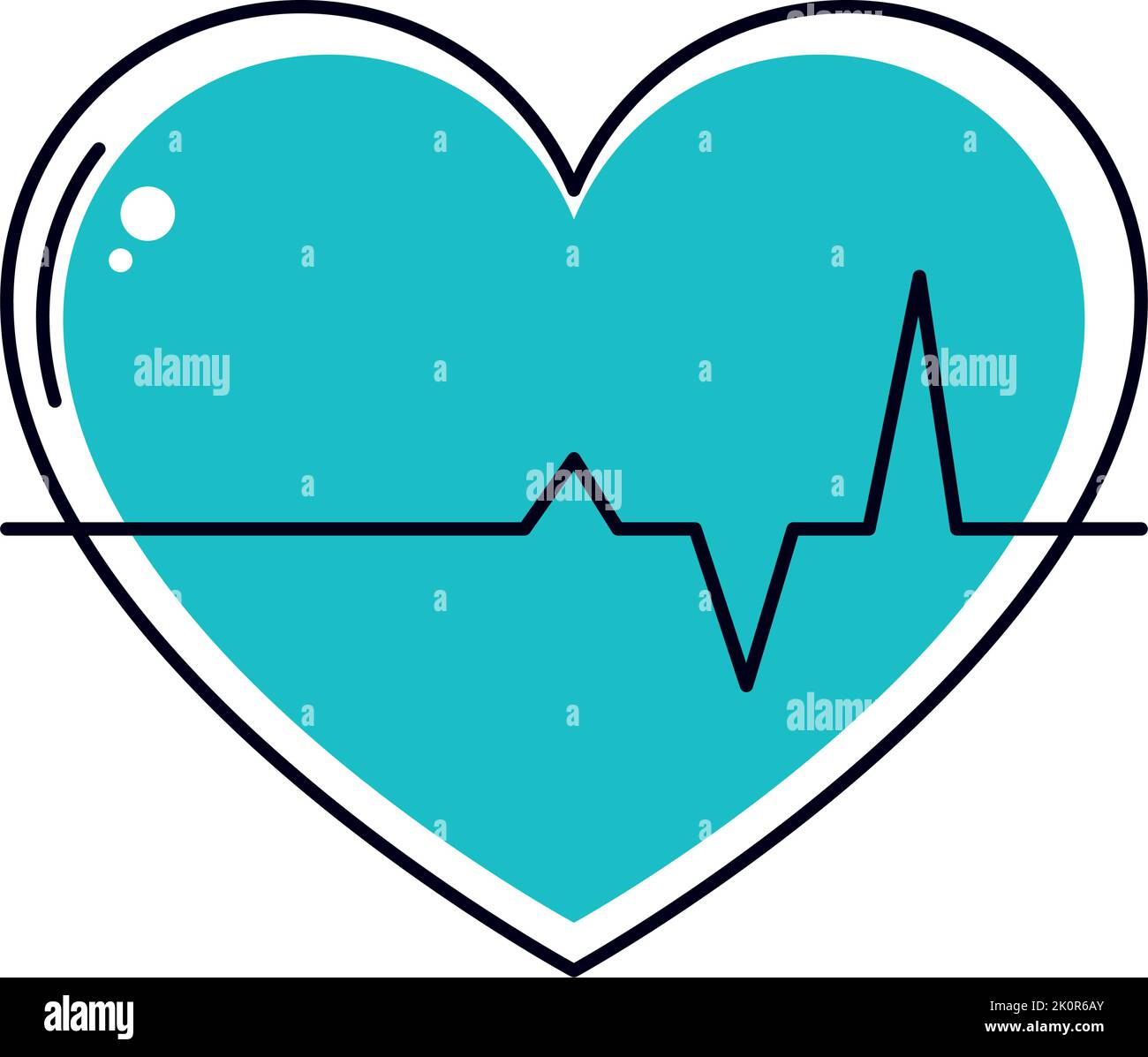 cardio heart icon Stock Vector Image & Art - Alamy
