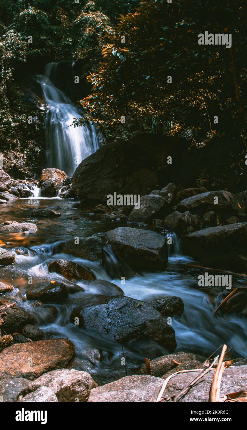Dat Fa Waterfall in Surat Thani, Thailand Stock Photo - Alamy