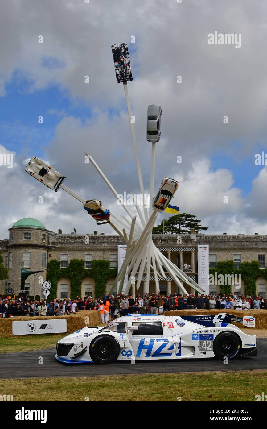Pierre Fillon, Stephane Richelmi, H24Racing LMPH2G, fuel cell powered ...