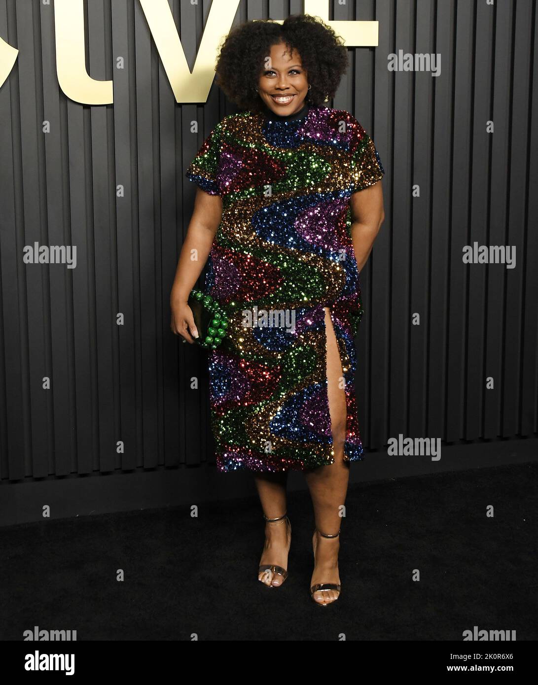 Los Angeles, CA, September 12, 2022. Amber Chardae Robinson arrives at ...