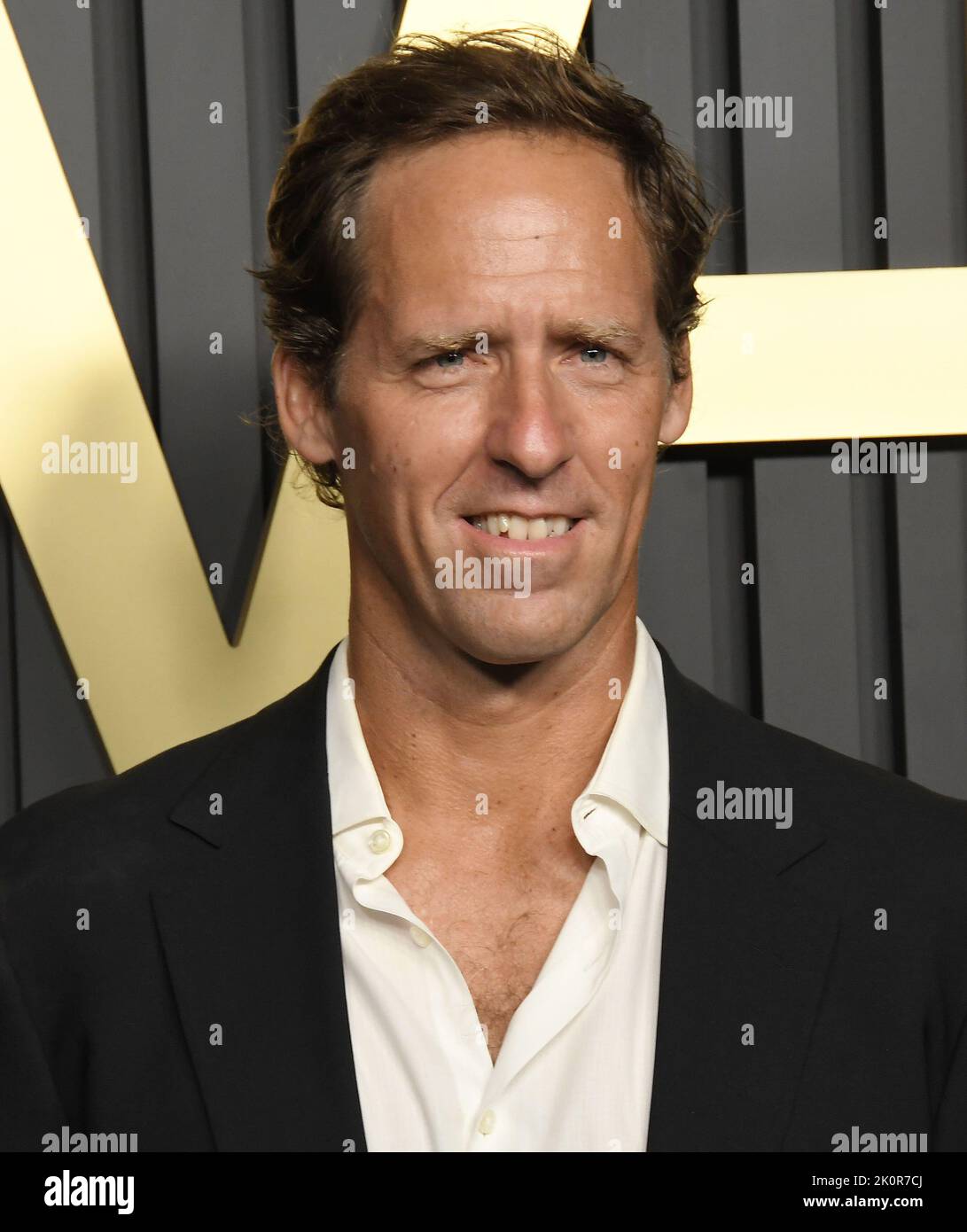 Nat Faxon arrives at the Apple TV+ Primetime Emmy Party held at Mother ...