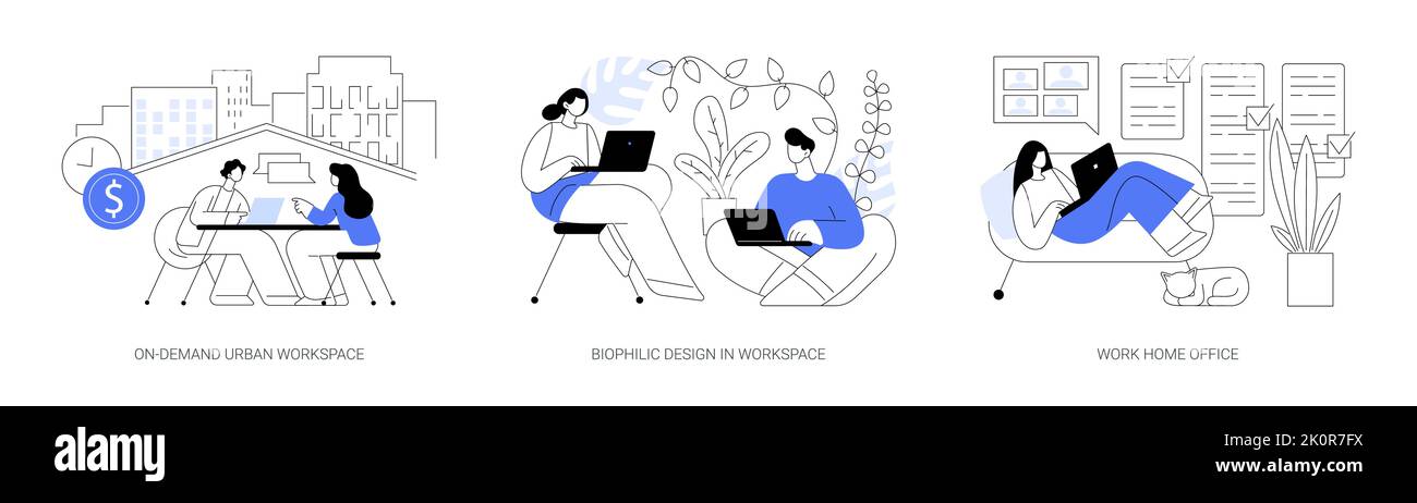 Workplace Organization Abstract Concept Vector Illustrations Stock Vector Image And Art Alamy