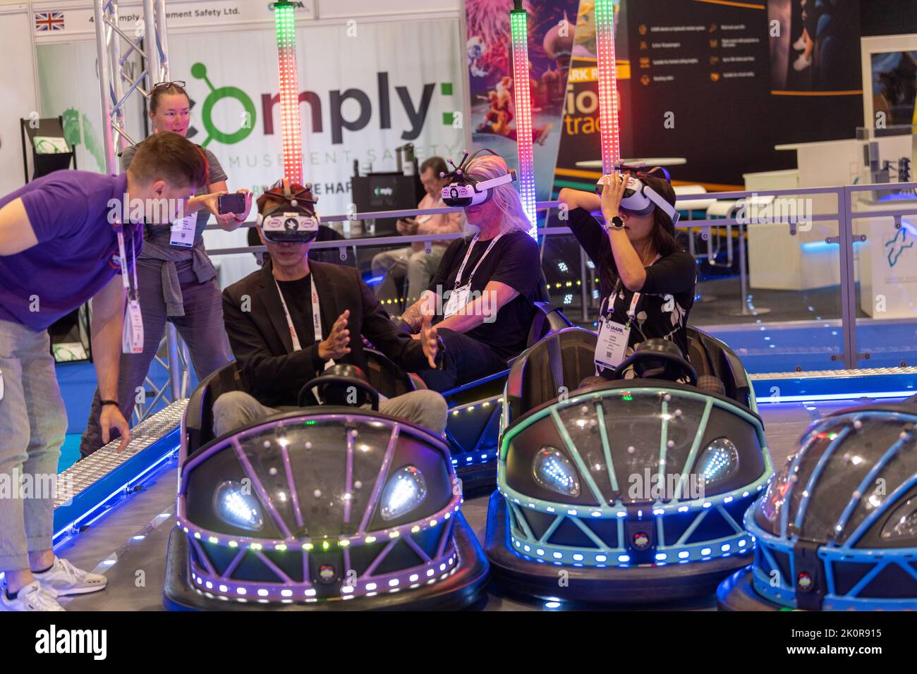 London, UK. 13th Sep, 2022. IAAPA Expo Europe (Global Association for ...