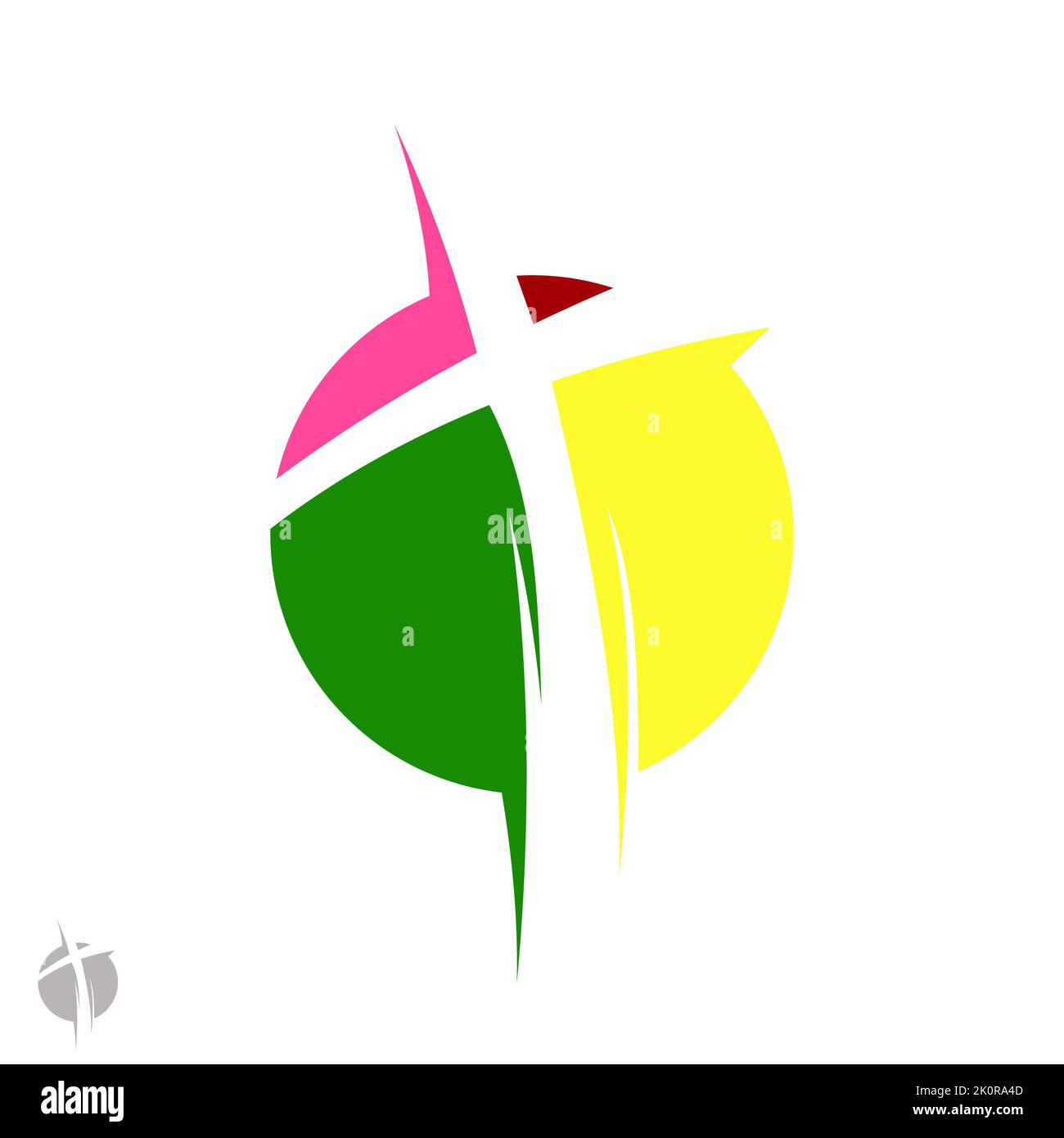 Church vector logo symbol graphic abstract template, illustration ...