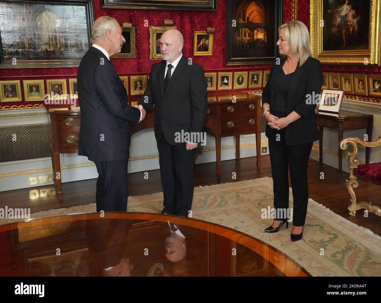 Michelle oneill king charles hi-res stock photography and images - Alamy