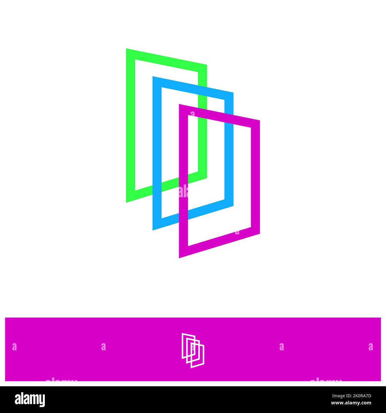 Abstract logo. Minimalistic logo design. Creative logo. Beautiful and ...