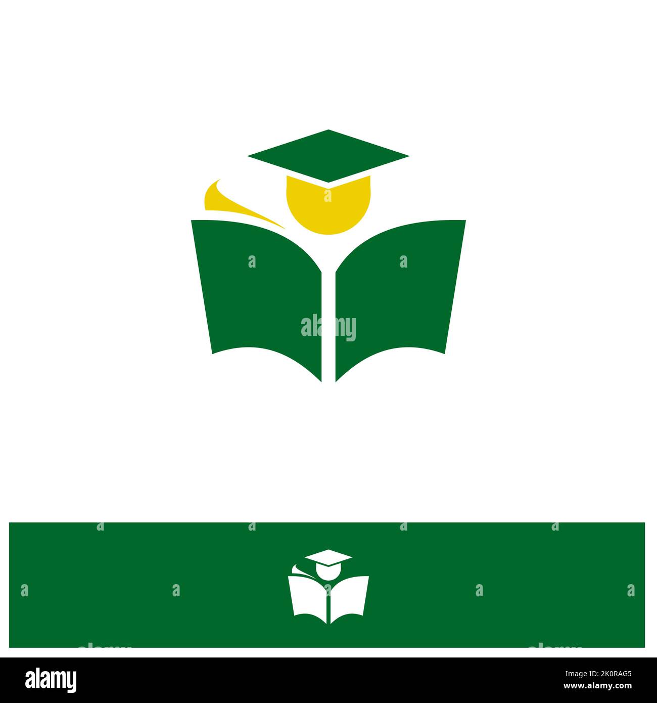 Education Logo Template. Swoosh modern education logo series, logo ...
