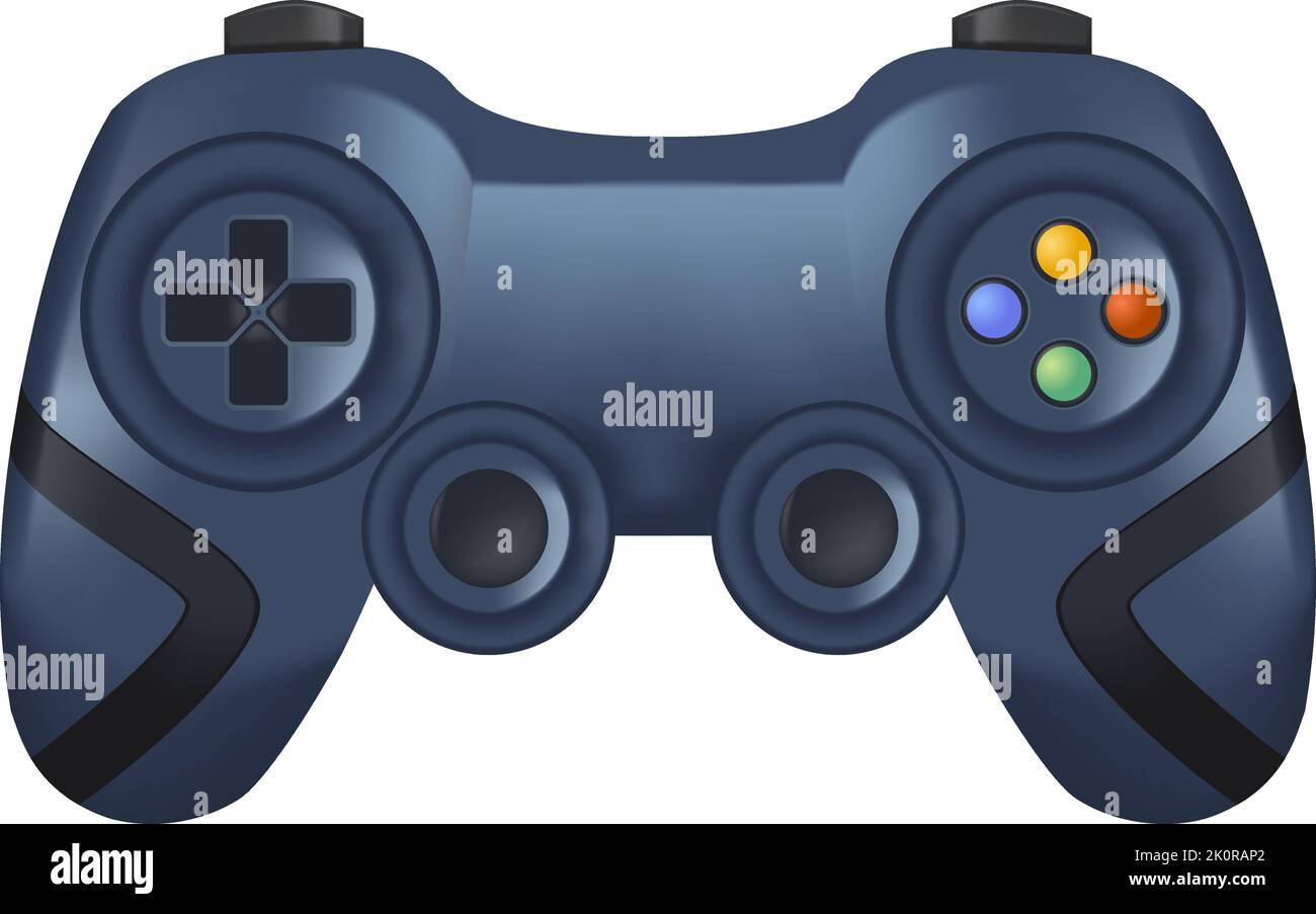 Joystick game controller for playing on computer Stock Vector Image ...
