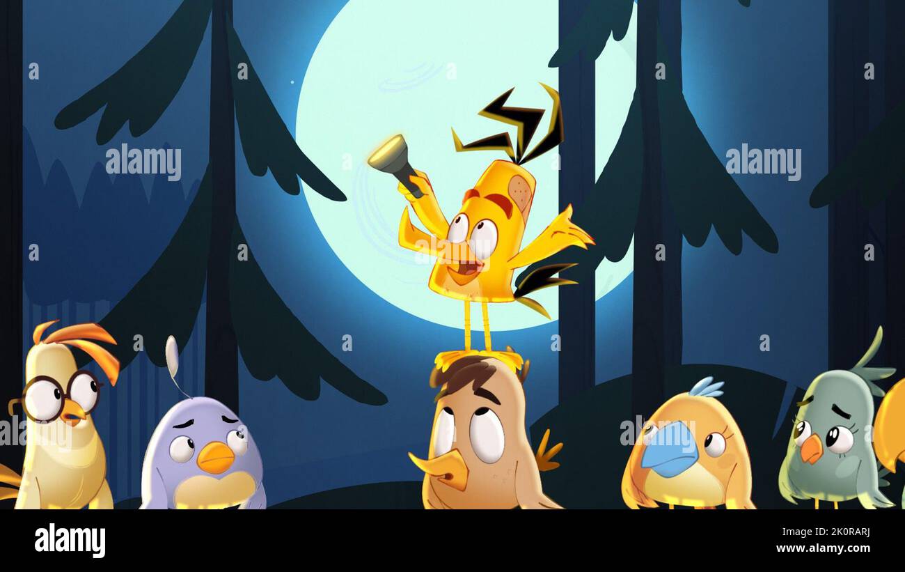 ANGRY BIRDS: SUMMER MADNESS, Chuck (top, voice: Deven Christian Mack ...