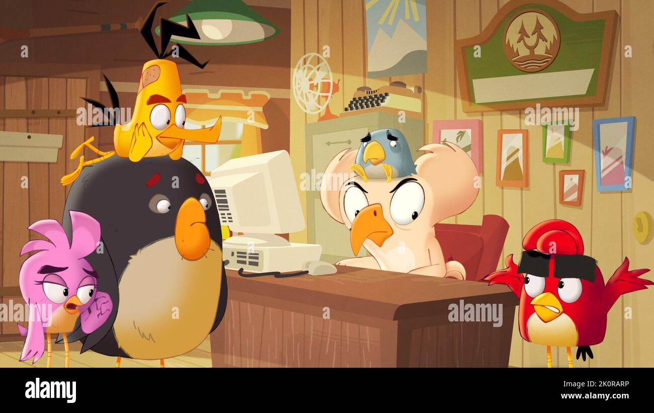 ANGRY BIRDS: SUMMER MADNESS, from left: Stella (voice: Gigi Saul ...