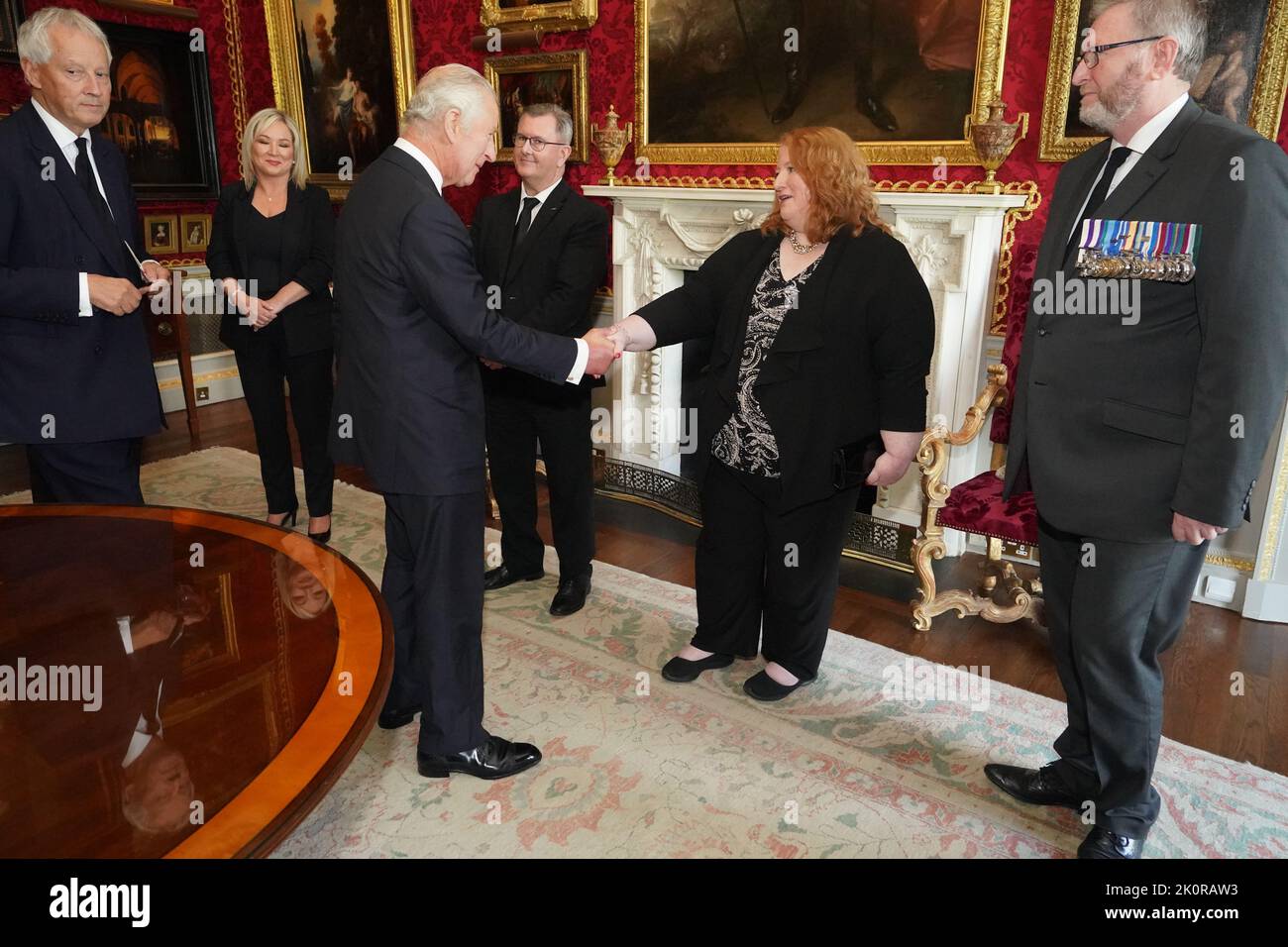 Michelle oneill king charles hi-res stock photography and images - Alamy