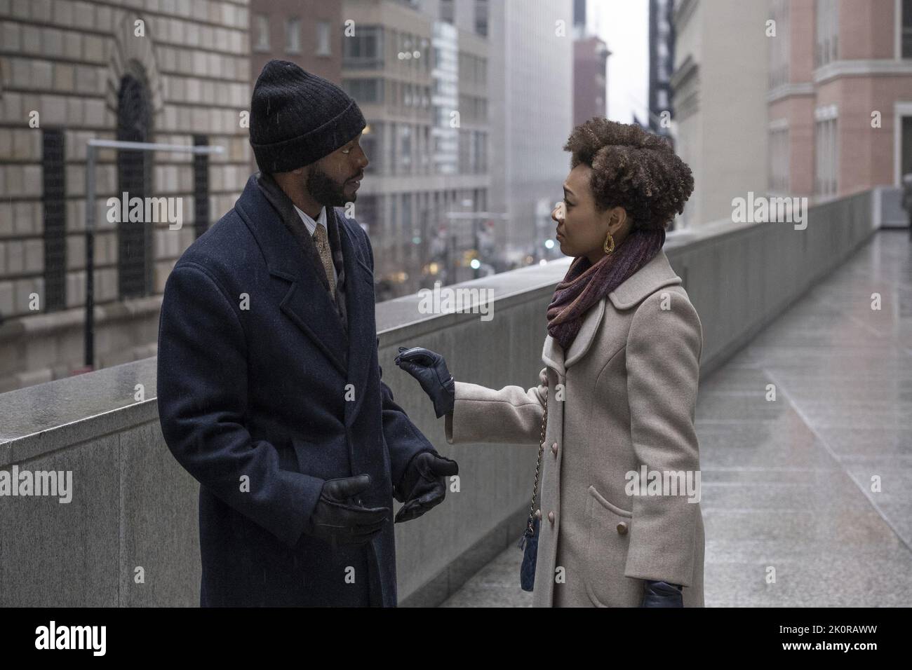 CITY ON A HILL, from left: Aldis Hodge, Holli' Conway-Fields ...
