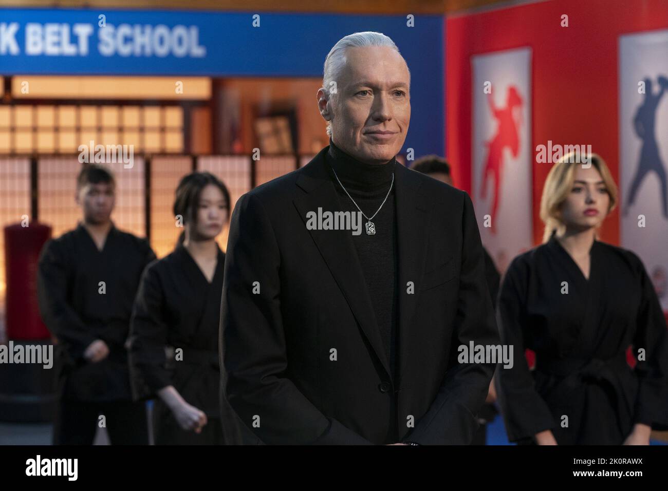 COBRA KAI, Thomas Ian Griffith (center), Peyton List (right), (Season 5 ...