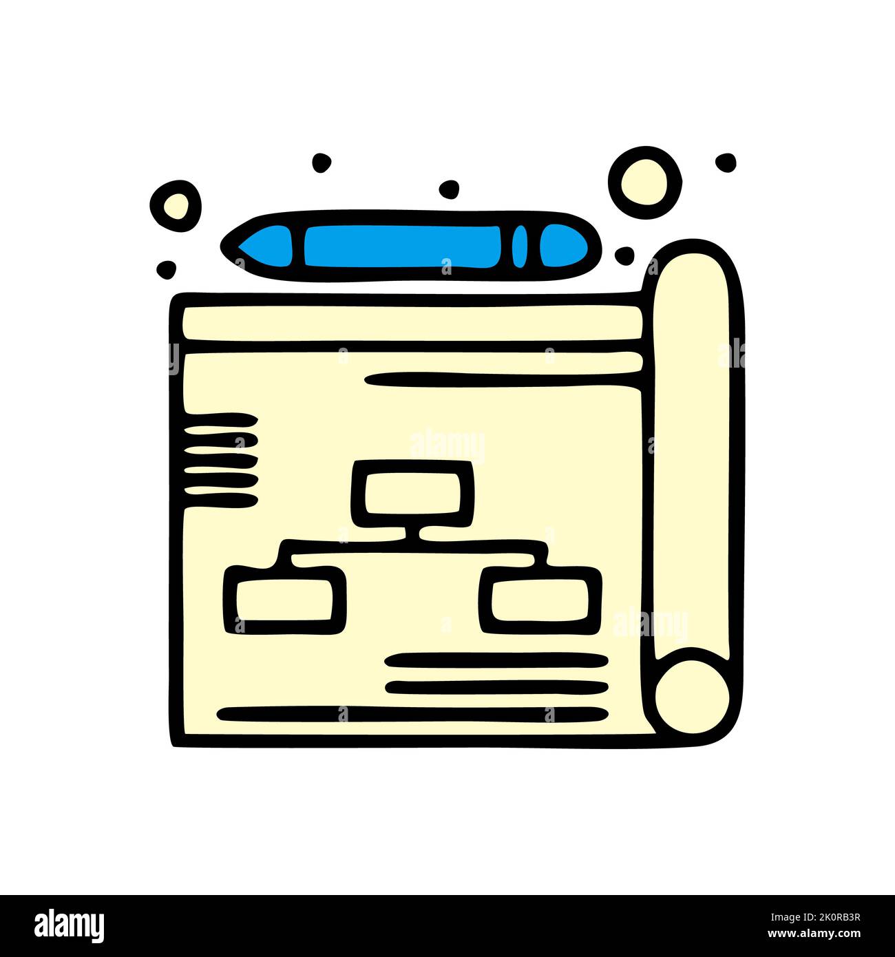 strategy icon isolated on white background from strategy collection ...