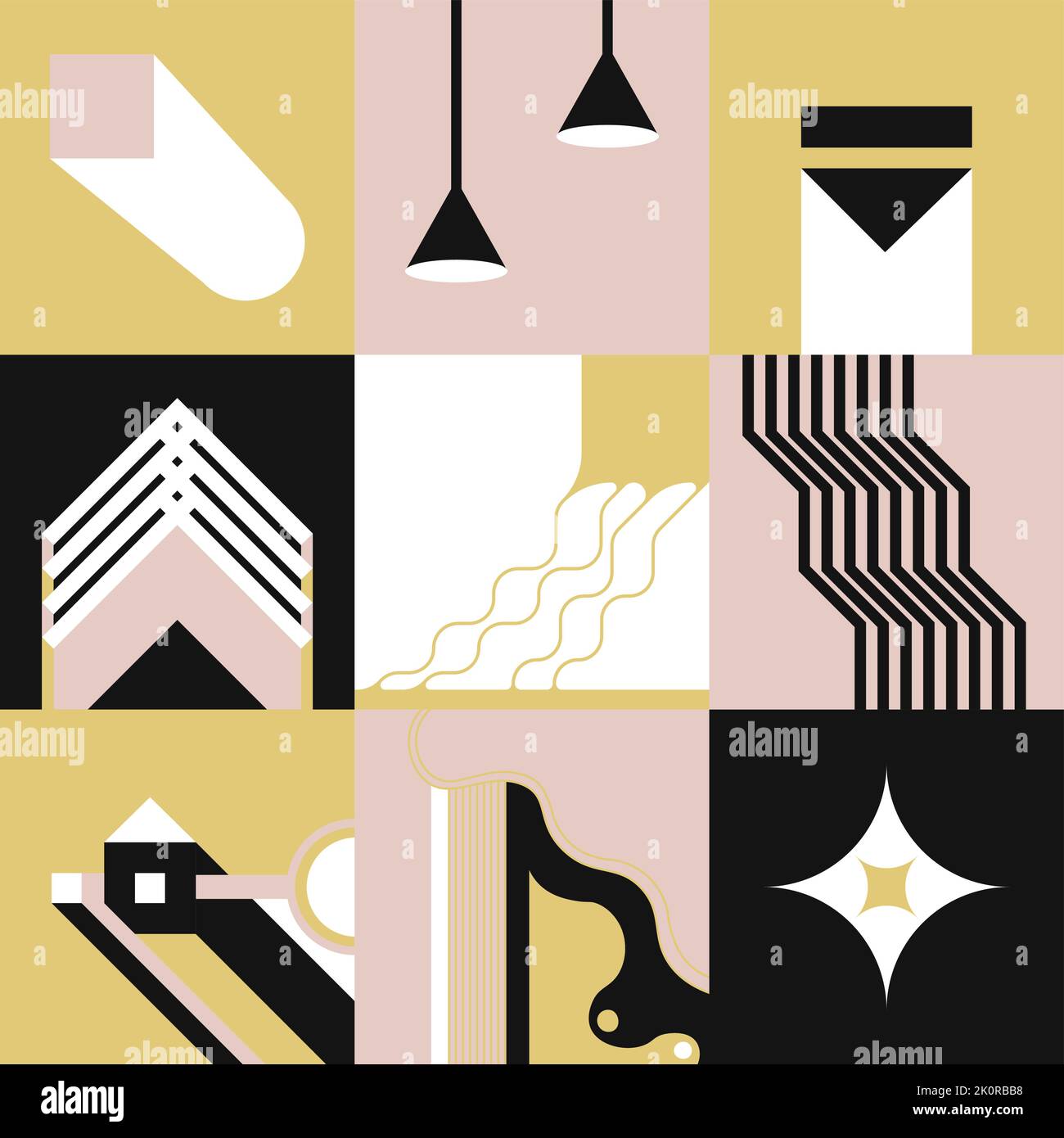 Shapes and natural forms Stock Vector Images - Alamy