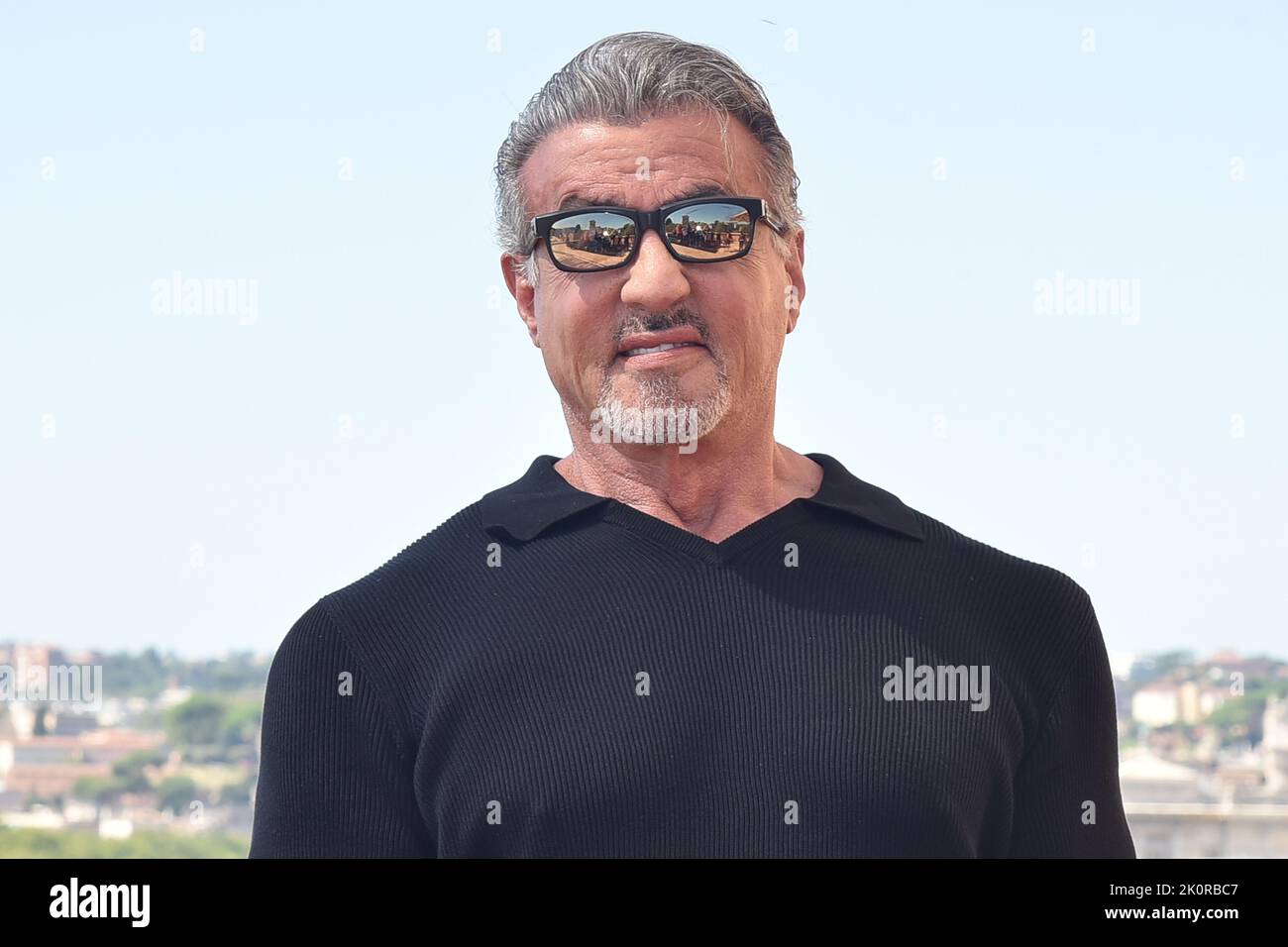 Rome, Italy, 13/09/2022, Silvester Stallone Press Conference of tv ...