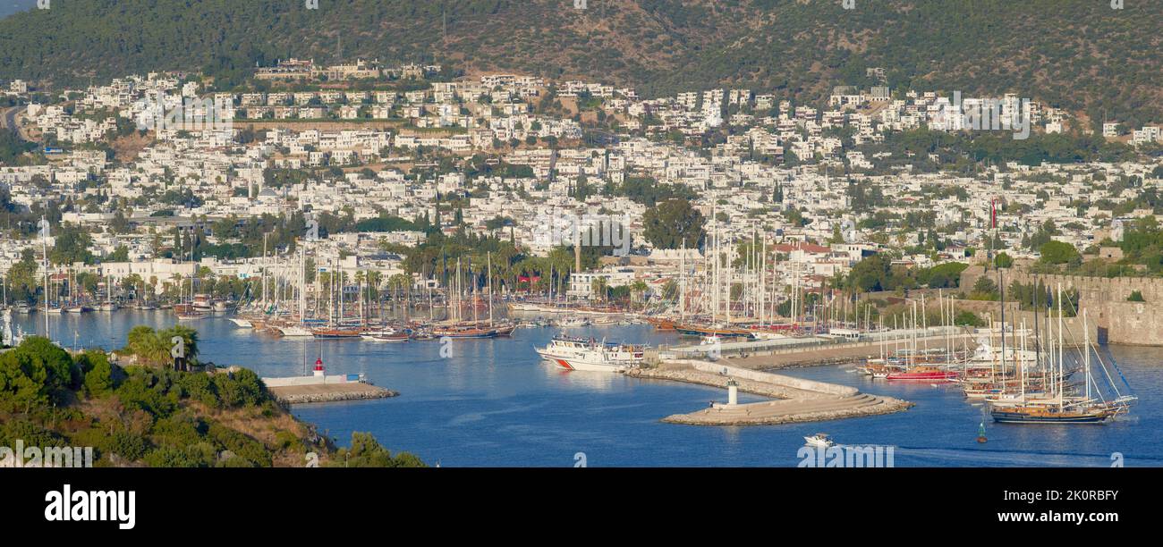 Modern architectural details of Bodrum, Turkey. City photos of modern ...