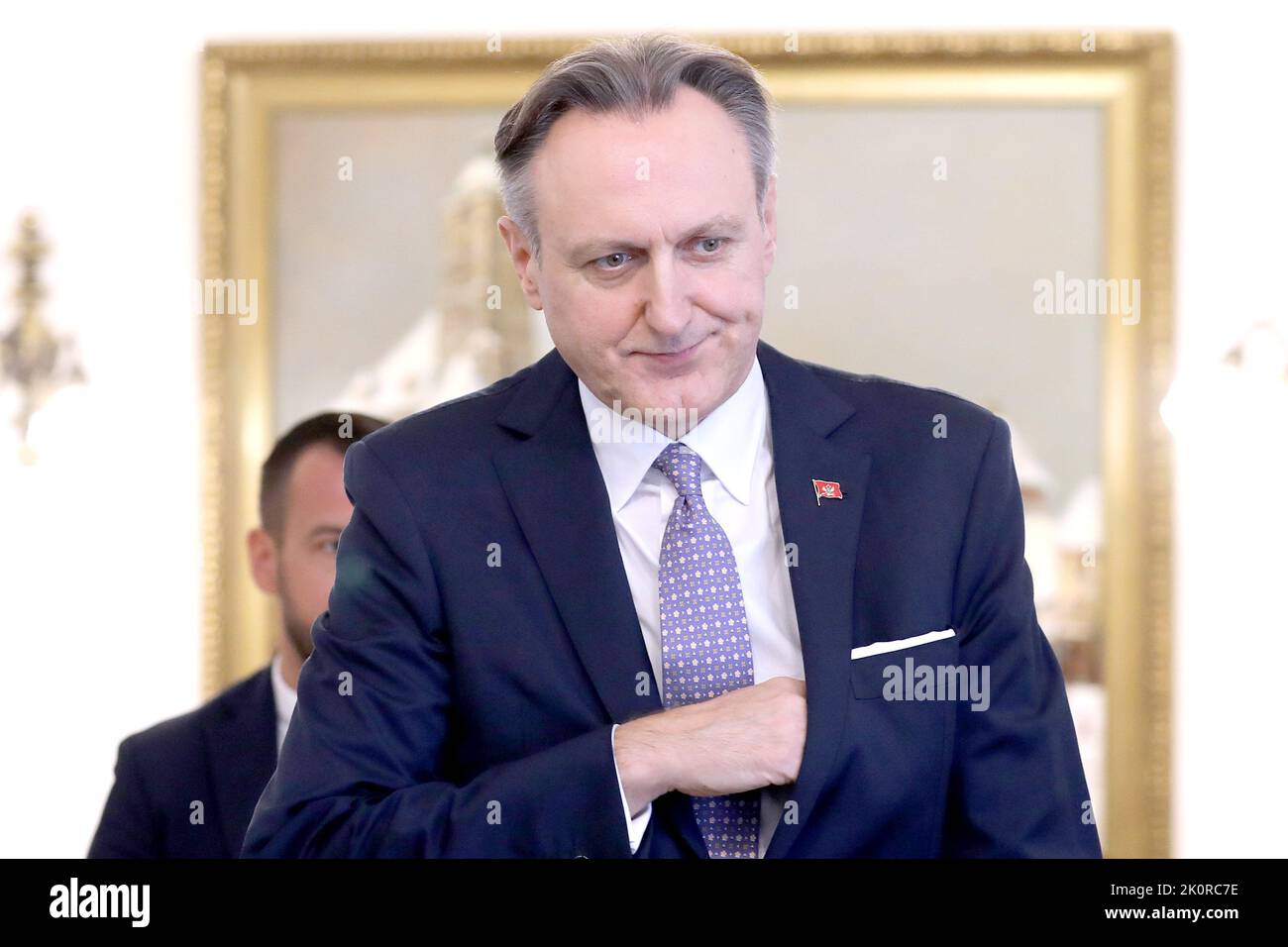 The Prime Minister of the Republic of Croatia, Andrej Plenkovic ...