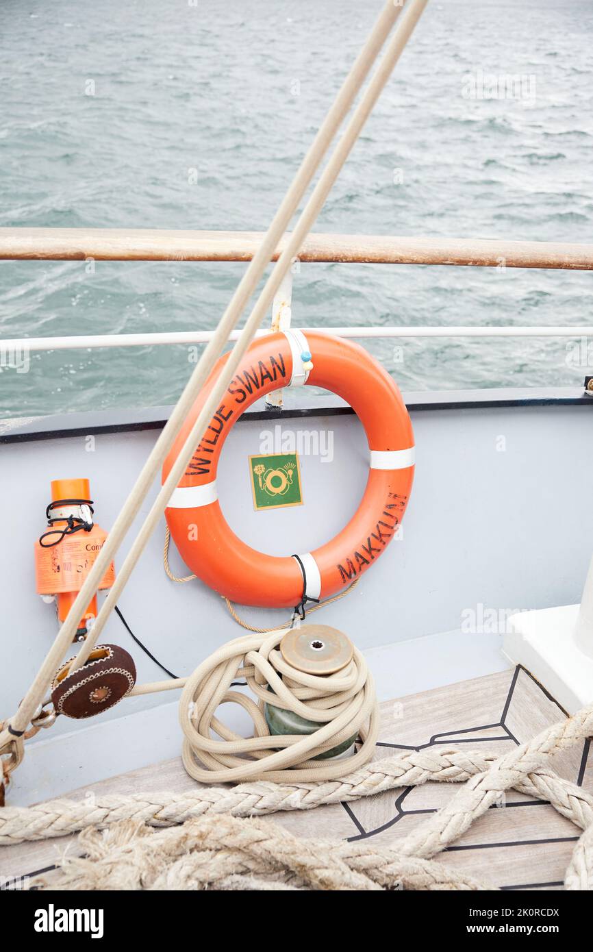 inside ships from Tall Ship Race 2022 event in Aalborg 2022 Stock Photo ...