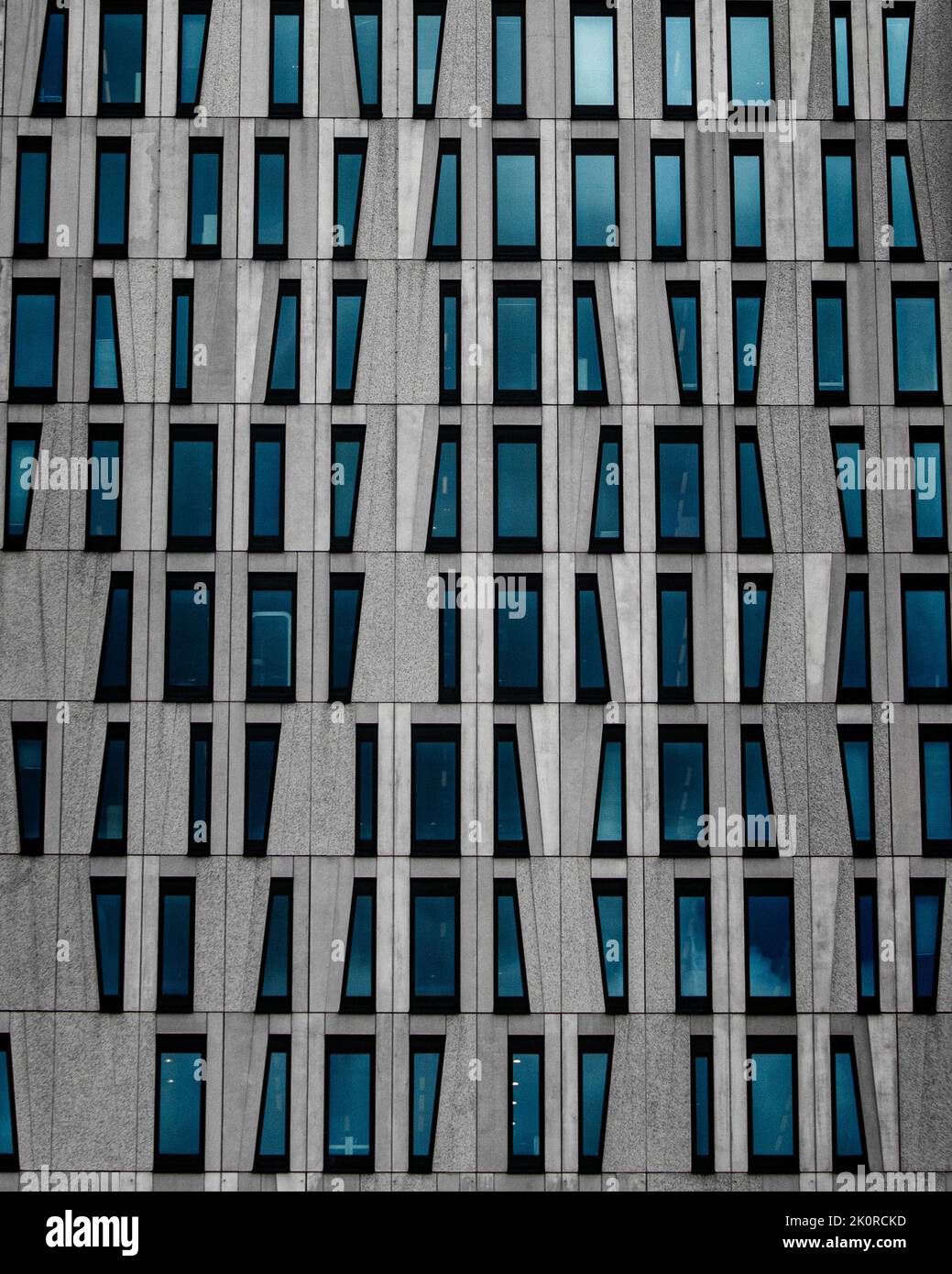 The exterior with windows of a modern building Stock Photo - Alamy