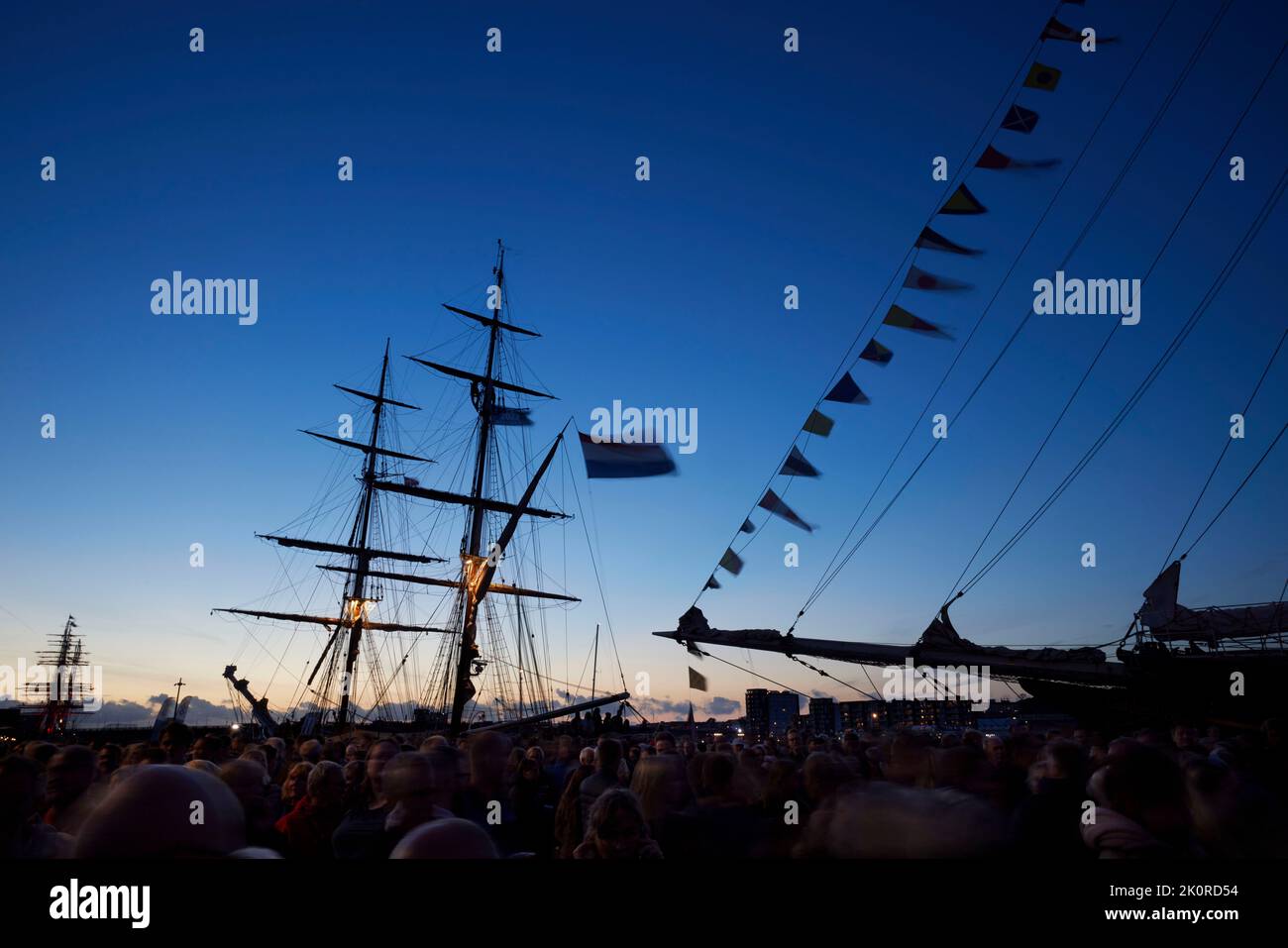 amazing tall ship from Tall Ship Race 2022 event in Aalborg 2022 Stock ...