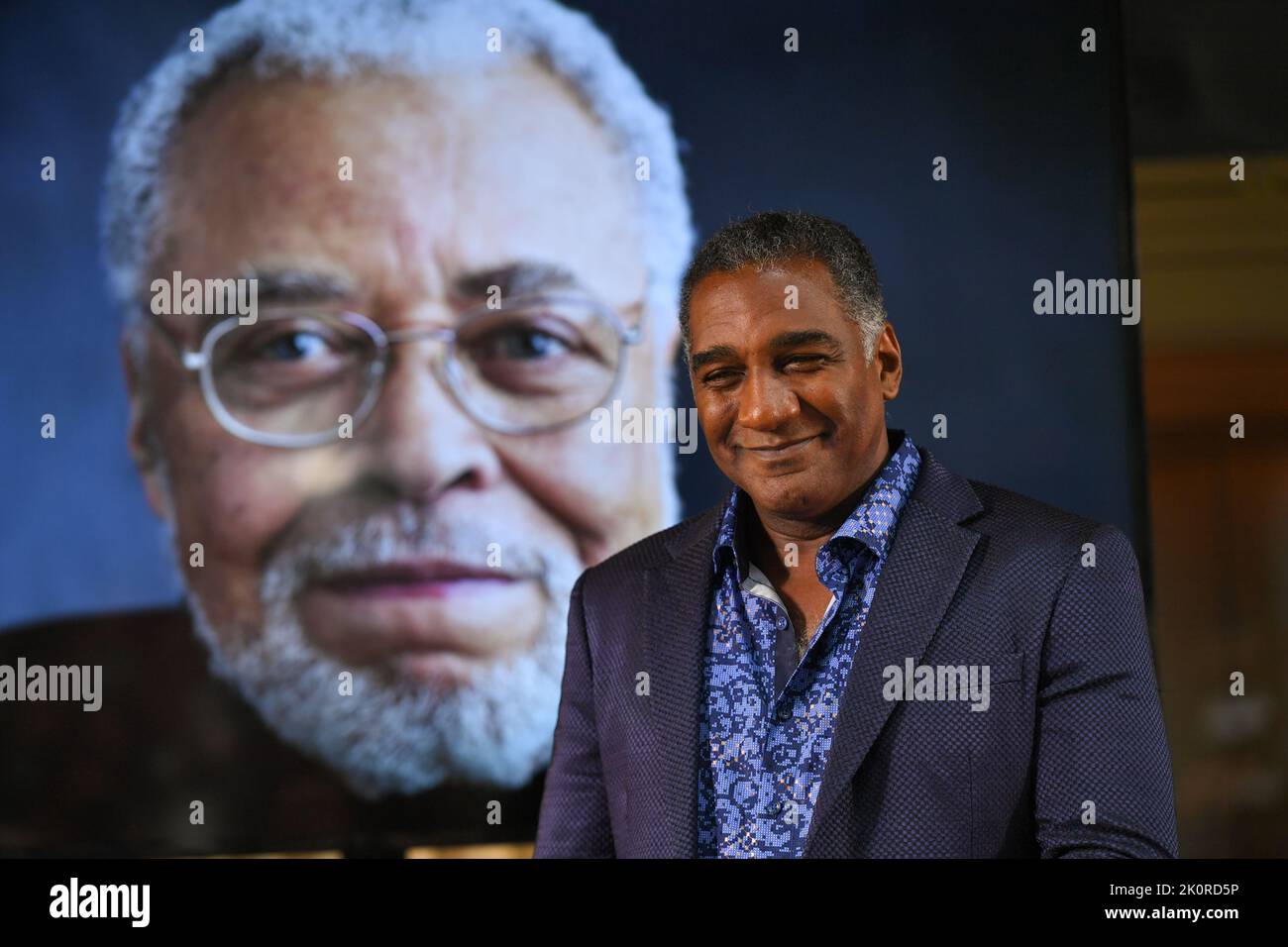 Norm Lewis attends the James Earl Jones Theater dedication ceremony on ...