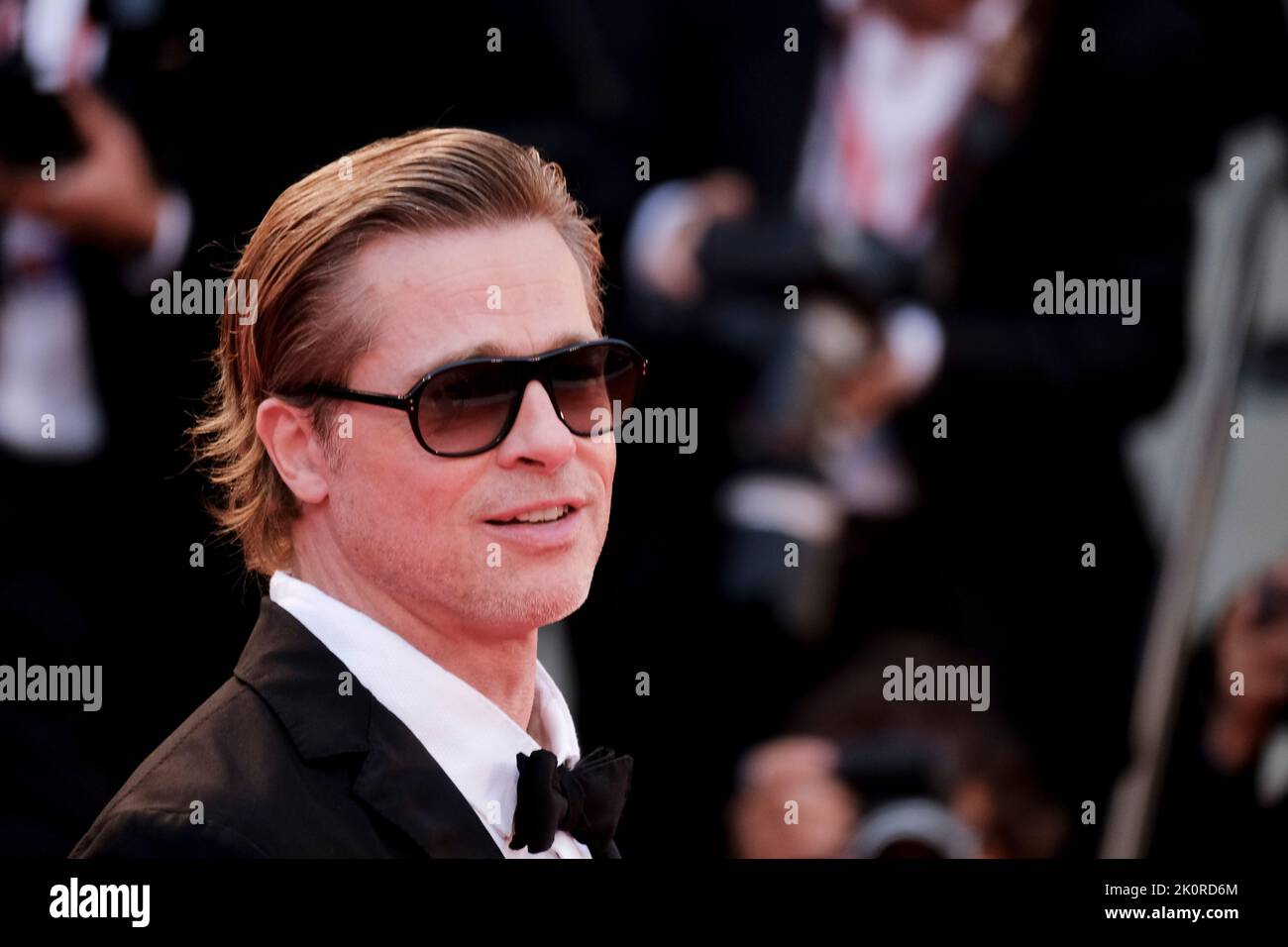 American actor Brad Pitt at the 79 Venice International Film Festival ...