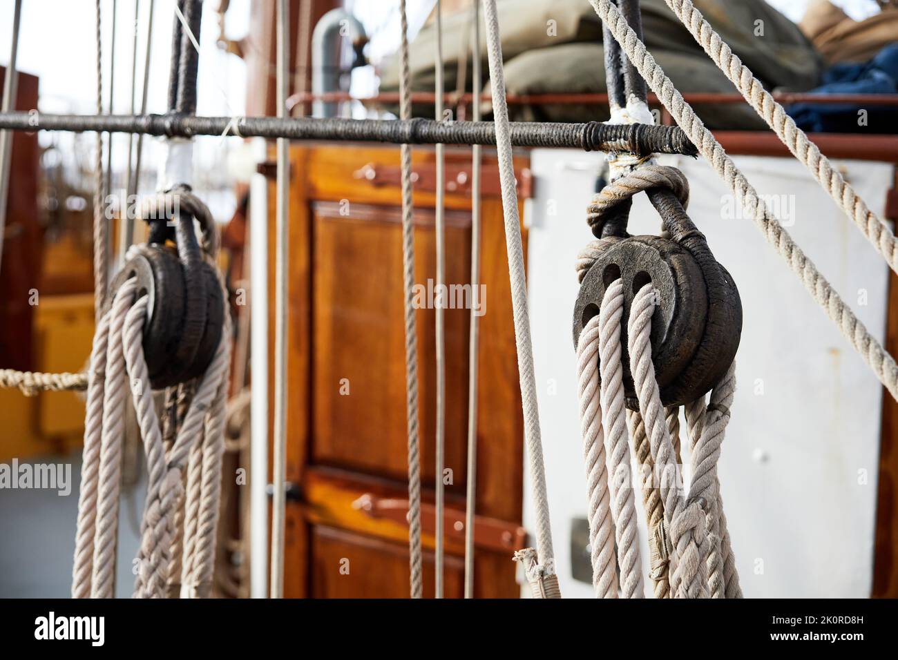 crew door from Tall Ship Race 2022 event in Aalborg 2022 Stock Photo ...