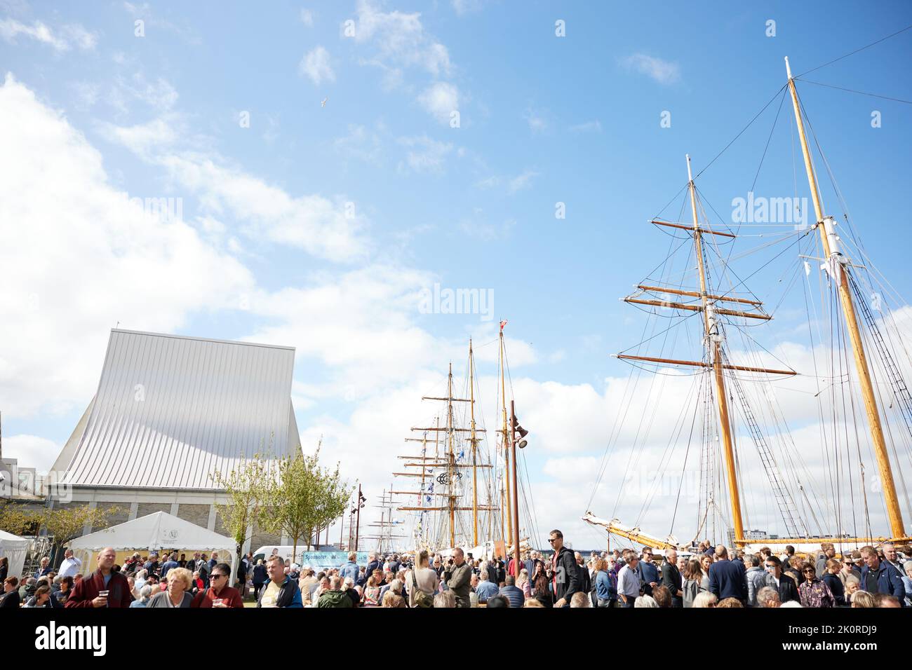 Amazing tall ships from Tall Ship Race 2022 event in Aalborg 2022 Stock ...