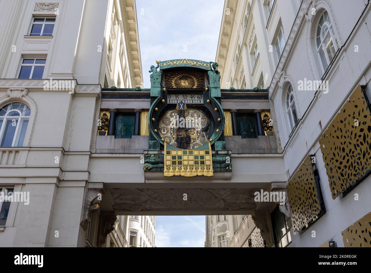 The historic Anker Clock in Vienna, Austria Stock Photo - Alamy