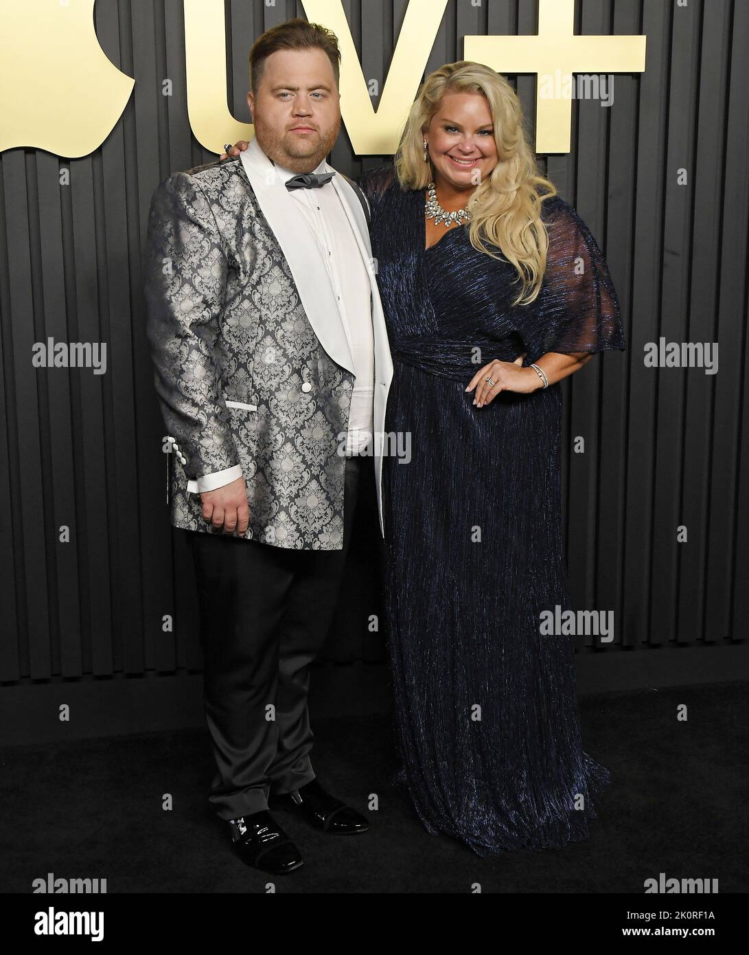 Los Angeles, USA. 12th Sep, 2022. (L-R) Paul Walter Hauser and Wife Amy ...