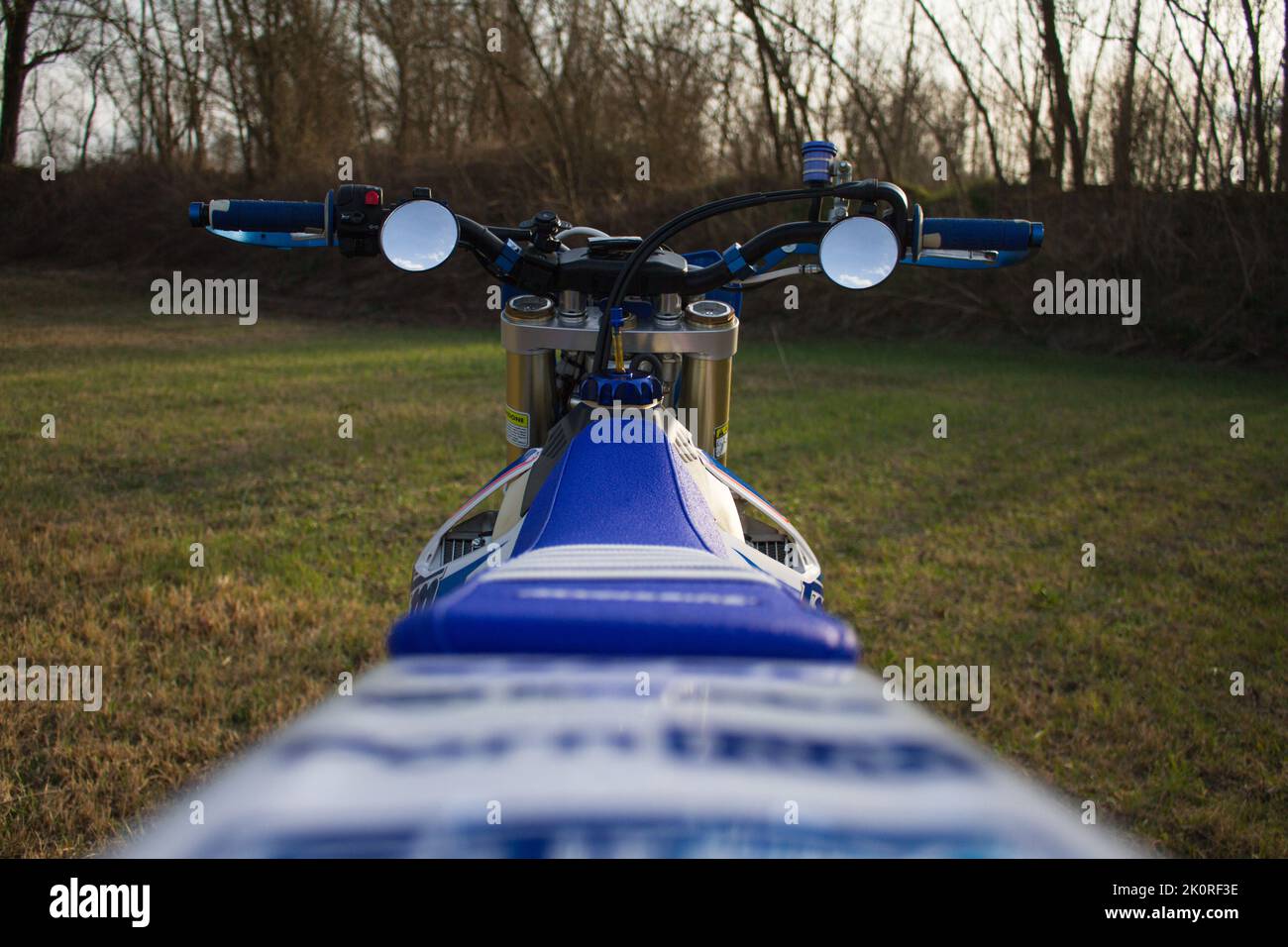 tm 125 racing, motorcycle, drive fast Stock Photo - Alamy