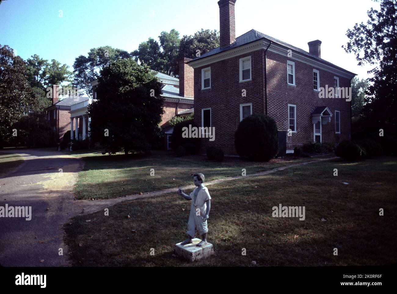 Prince George, VA. USA. 9/1993. Lower Brandon Plantation or Brandon or ...