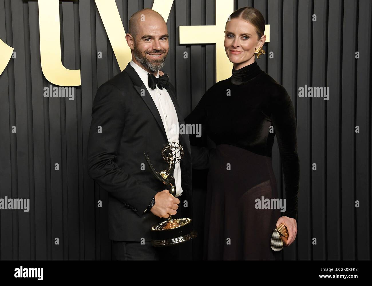 L R Kip Kroeger And Tara Kroeger Arrives At The Apple Tv Primetime
