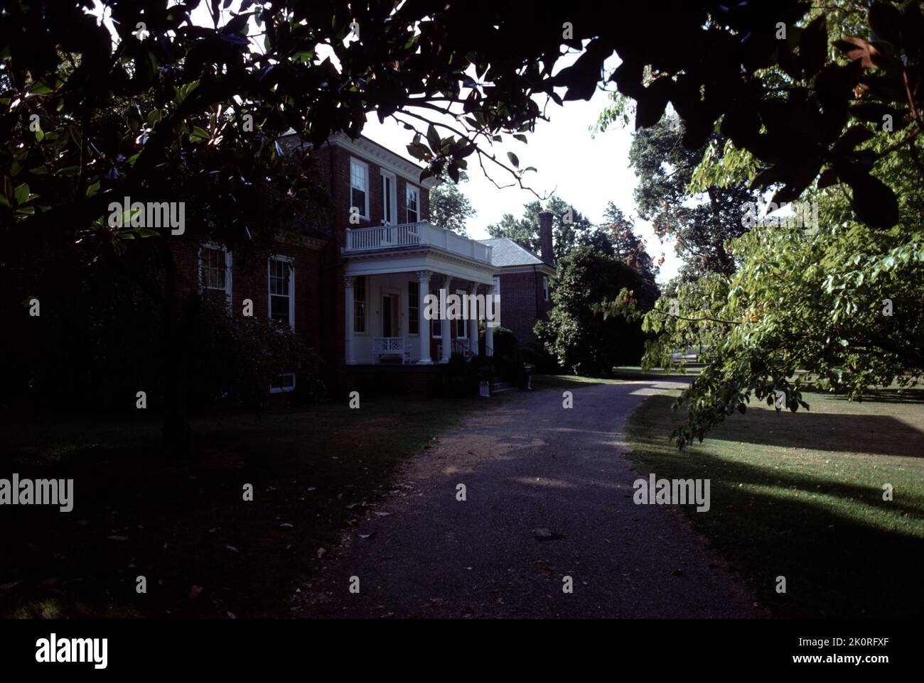 Prince George, VA. USA. 9/1993. Lower Brandon Plantation or Brandon or ...