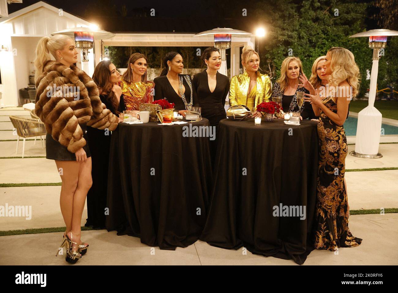 THE REAL HOUSEWIVES OF BEVERLY HILLS, from left: Erika Girardi, Kyle ...