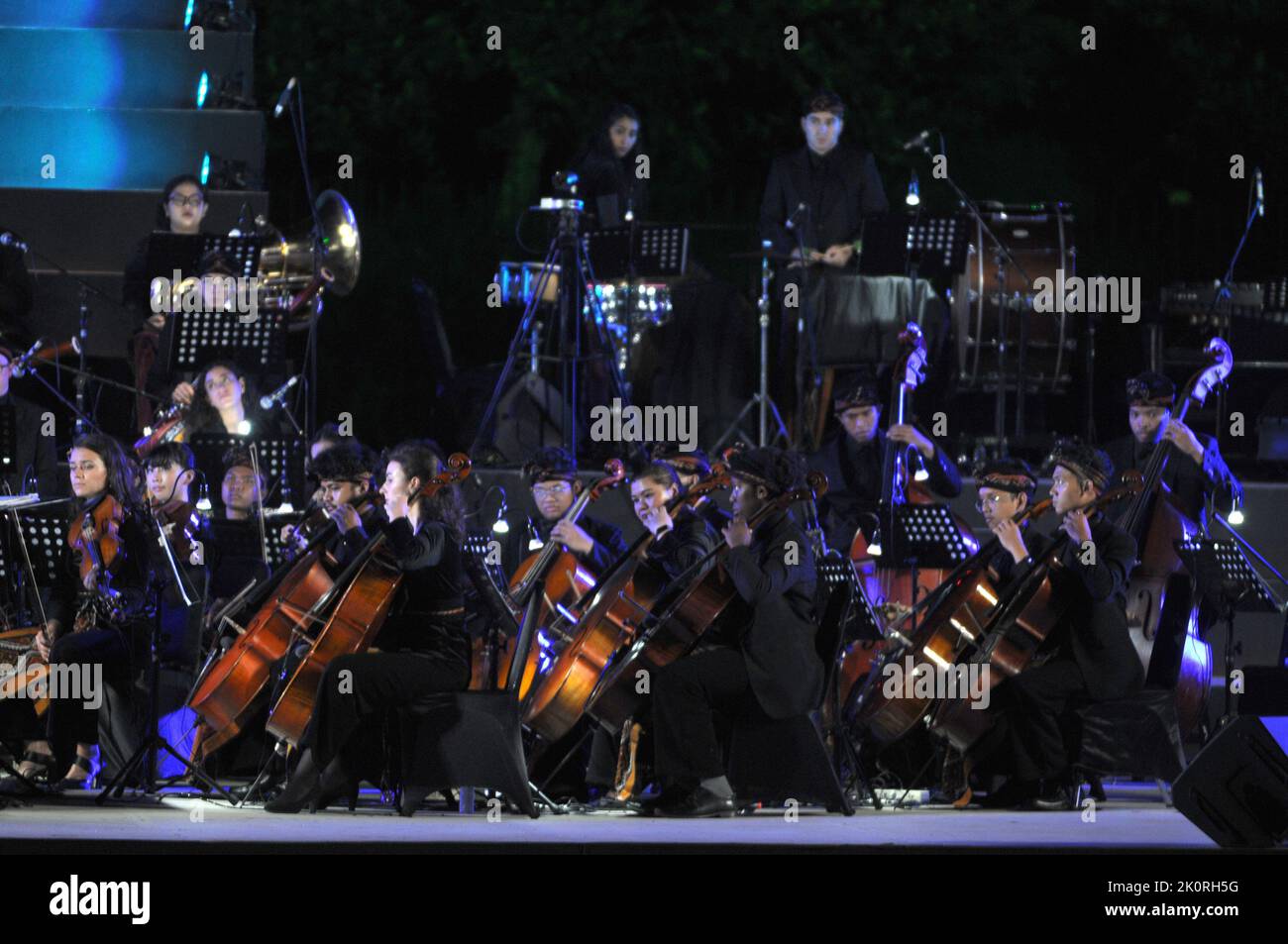 Magelang, CENTRAL JAVA, Indonesia. 12th Sep, 2022. The G20 Orchestra ...