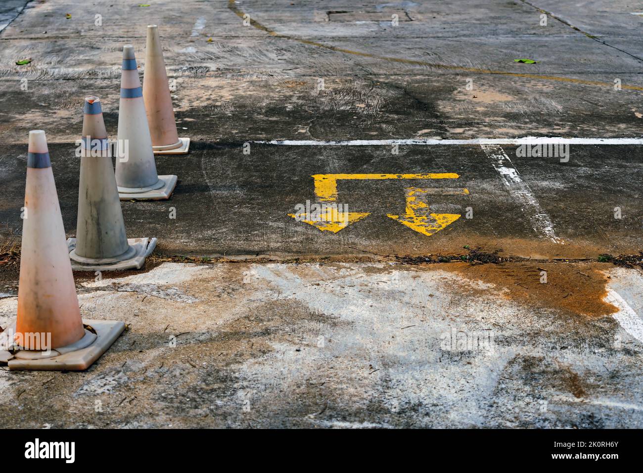 Driving test and training area with simulate test for driving license ...