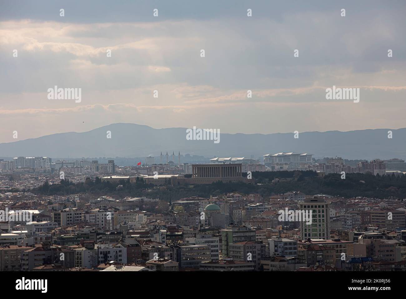 Ankara Landscape. Mausoleum. Ankara, Capital city of Turkey. Ankara ...