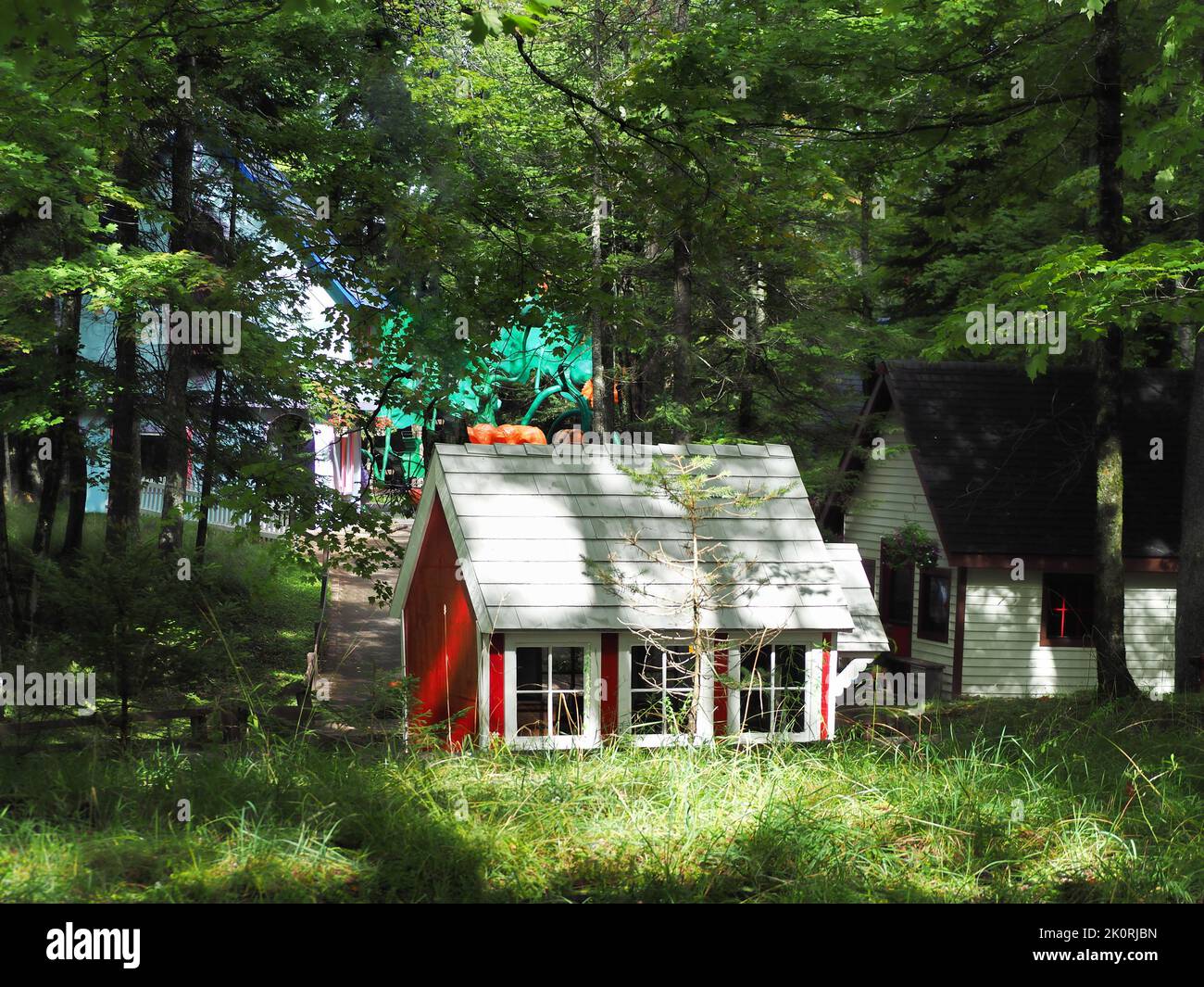 Old Forge, New York, USA. September 1, 2022. Inside the Enchanted ...