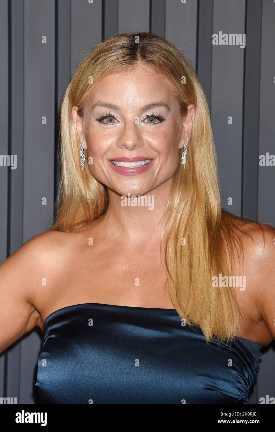 Jessica Collins arriving to the Apple TV+ Primetime Emmy Reception Red ...