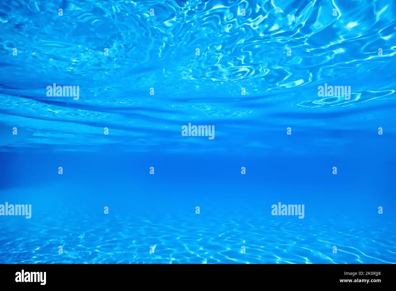 Underwater Empty Swimming Pool Background, Ripple Water Stock Photo - Alamy