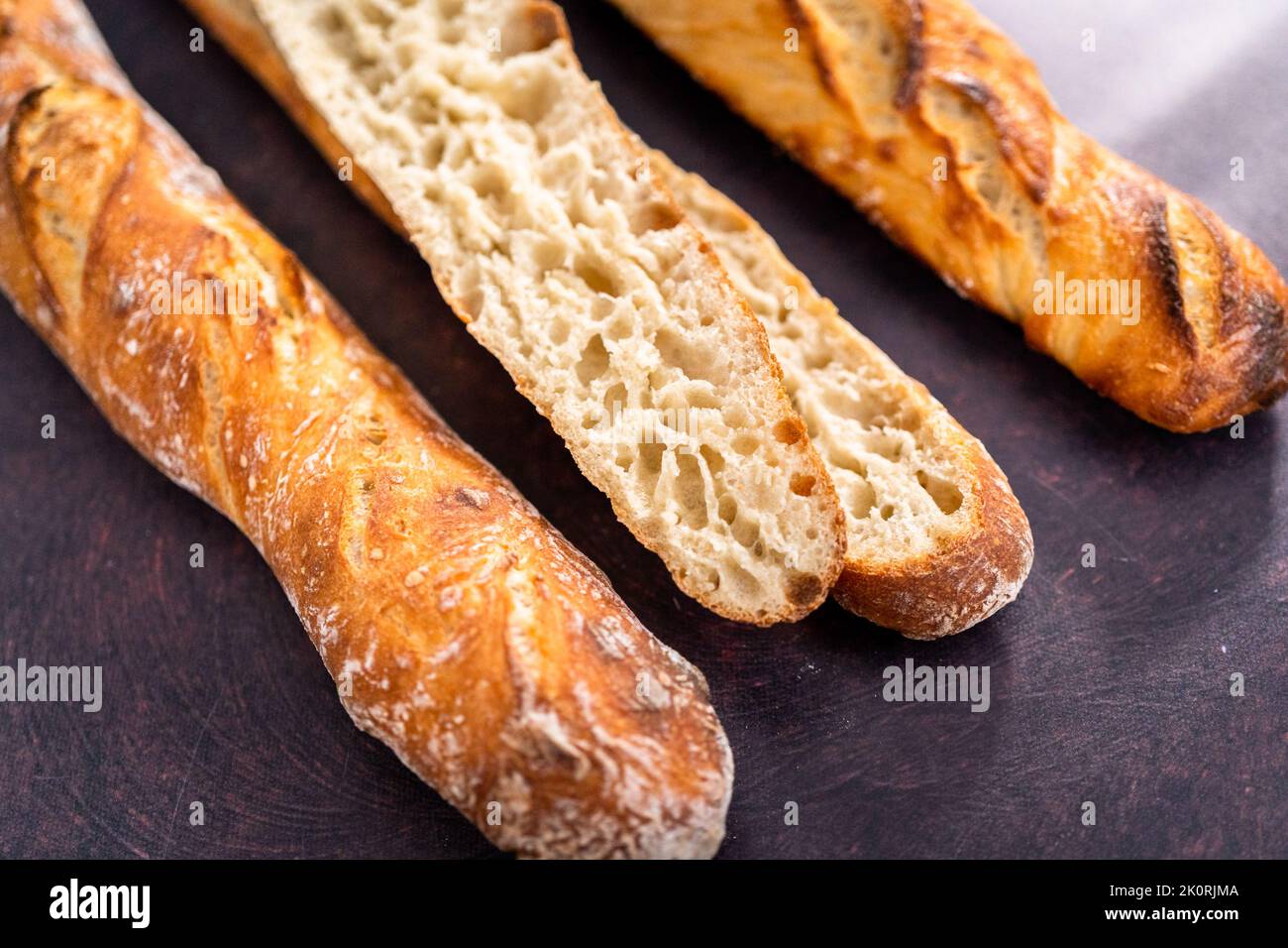 French Baguette bread Stock Photo - Alamy