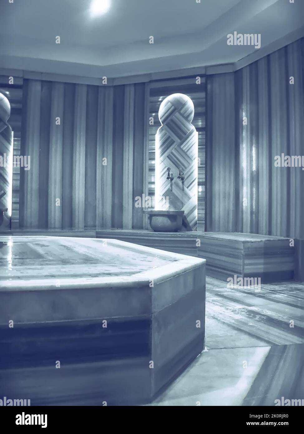 Traditional Turkish Bath and Hamam, marble Turkish bath Stock Photo - Alamy
