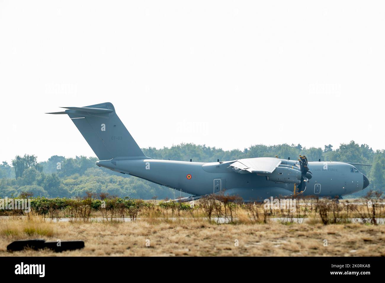 Illustration picture shows the Airbus A400M military transport aircraft ...
