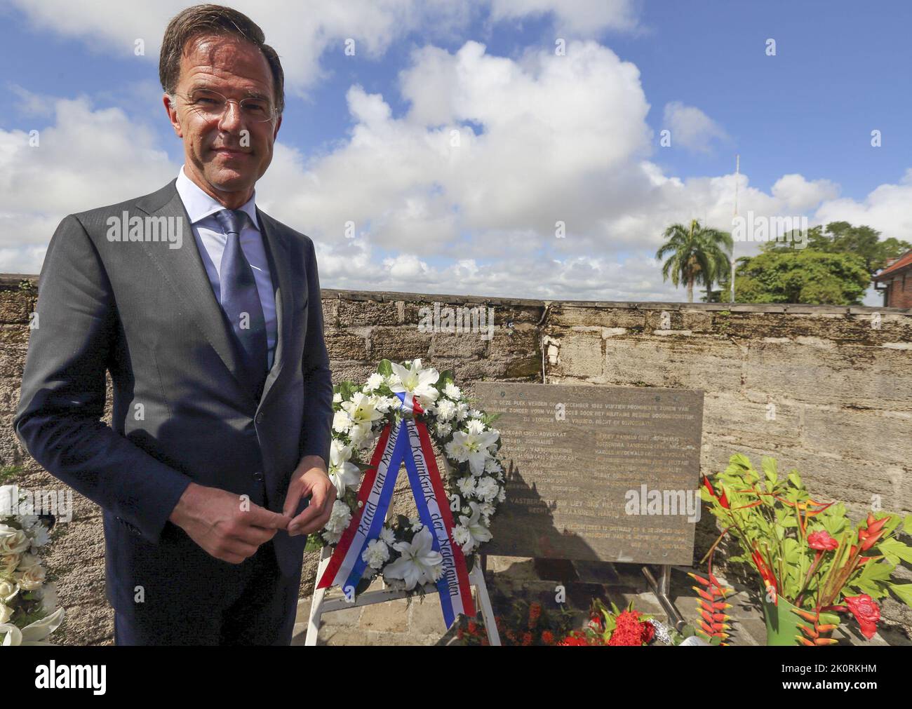 2022-09-13 09:07:54 Prime Minister Mark Rutte and Surinamese President ...