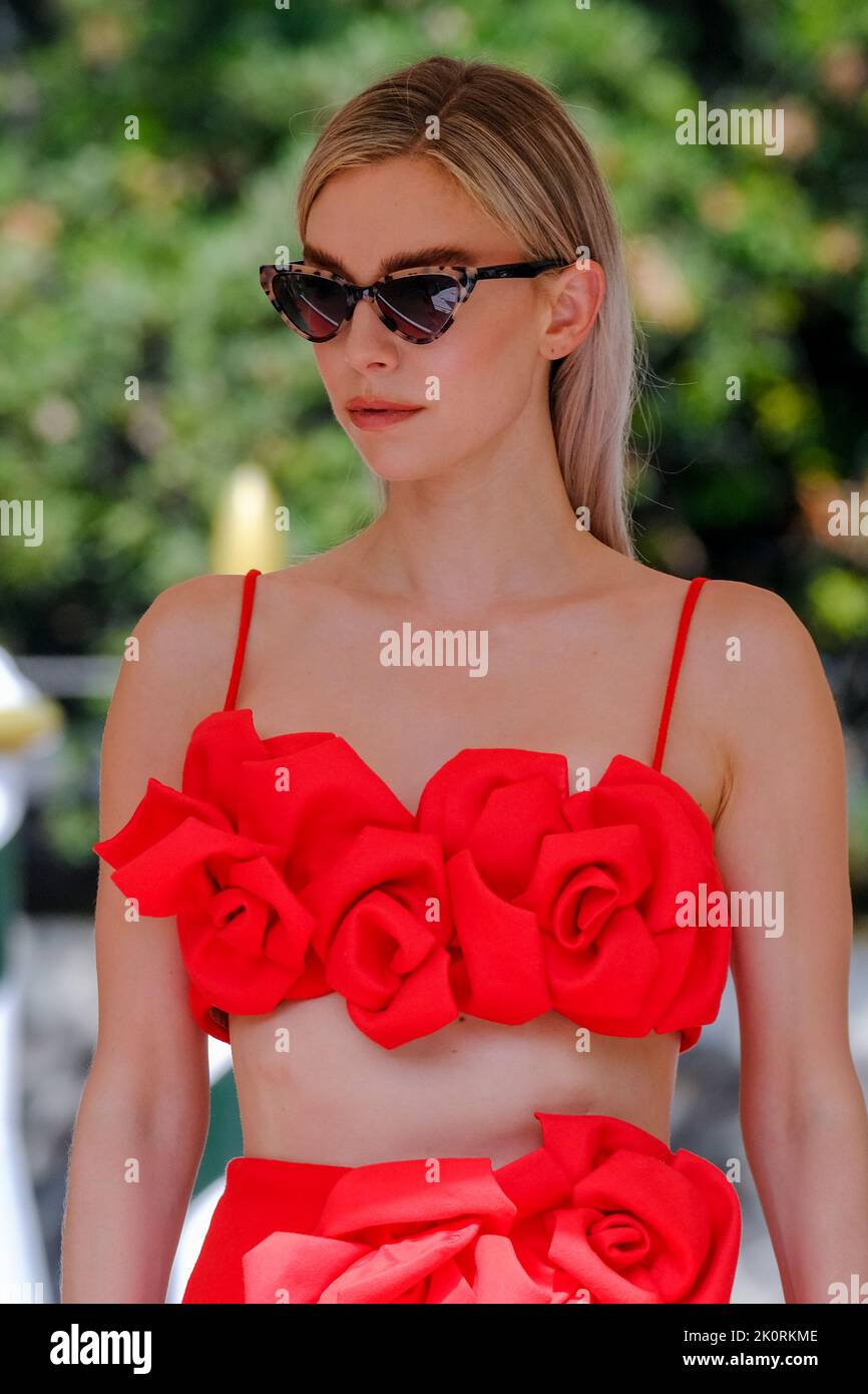 English actress Vanessa Kirby at the 79 Venice International Film ...