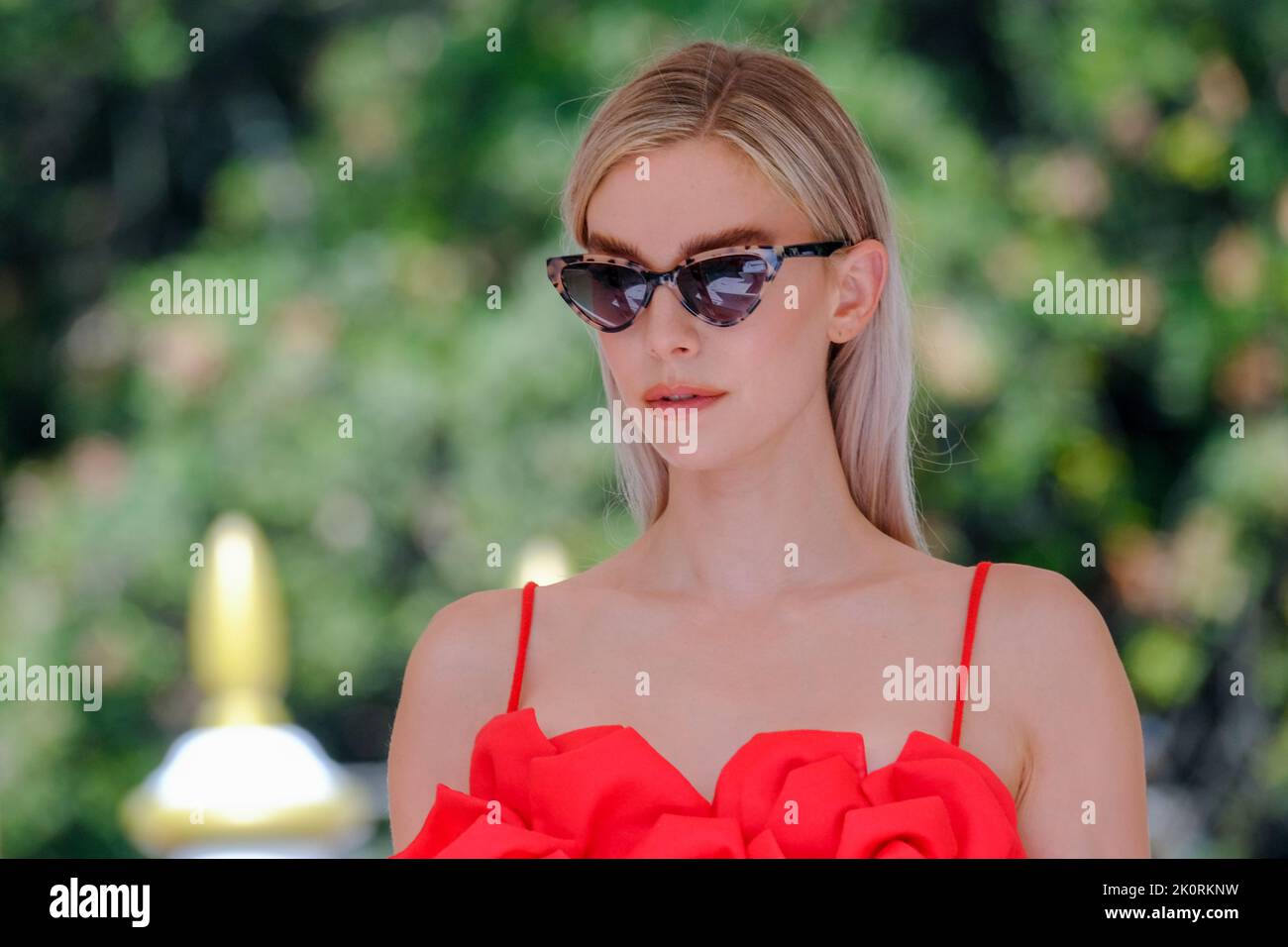 English actress Vanessa Kirby at the 79 Venice International Film ...